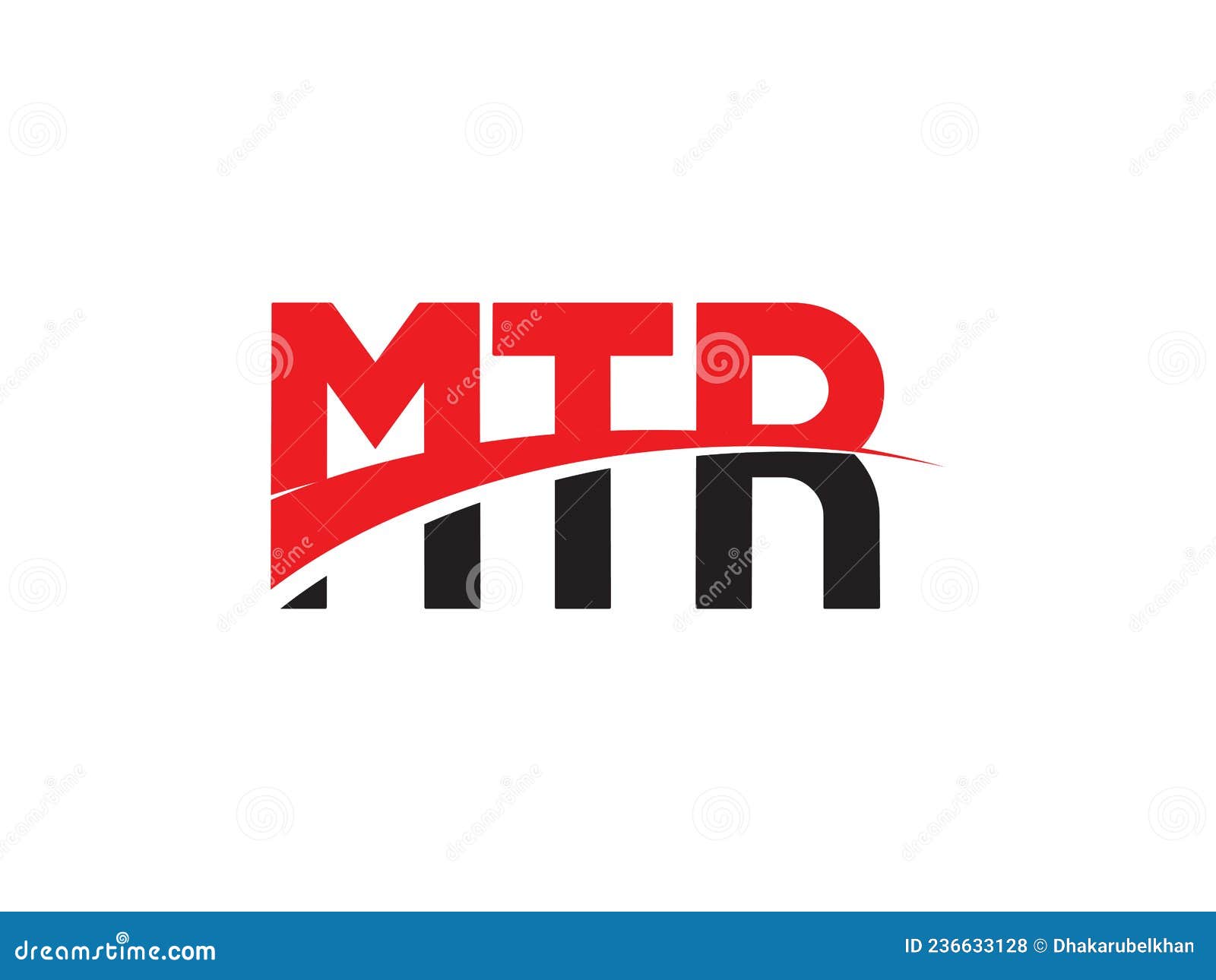 Illustration Du Logo Initial De La Lettre Mtr Illustration de Vecteur ...