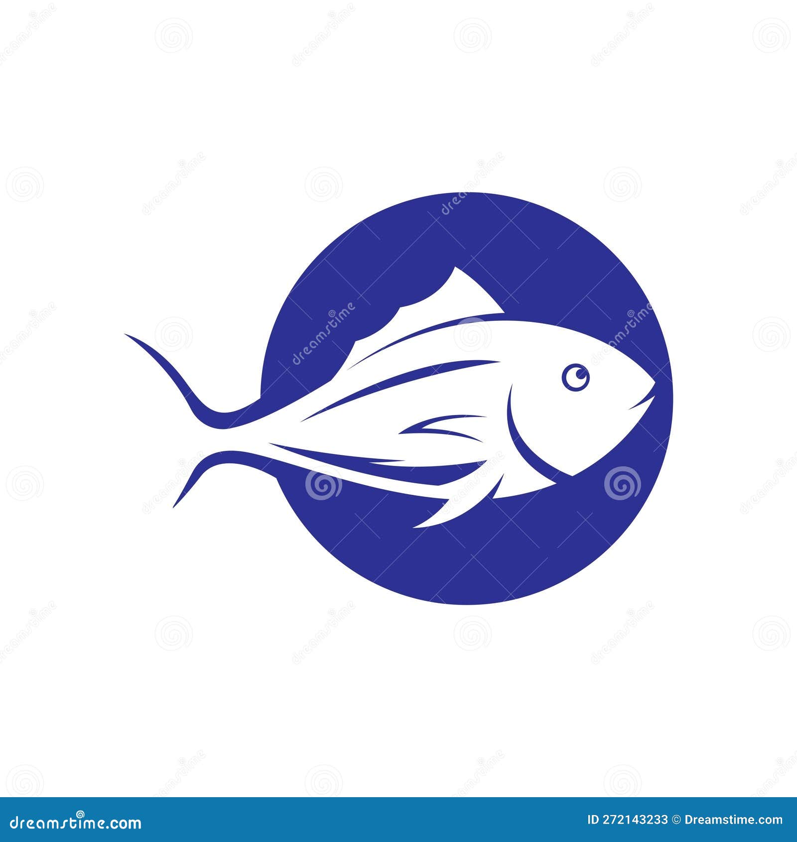 Illustration Du Logo Du Poisson Illustration de Vecteur - Illustration ...