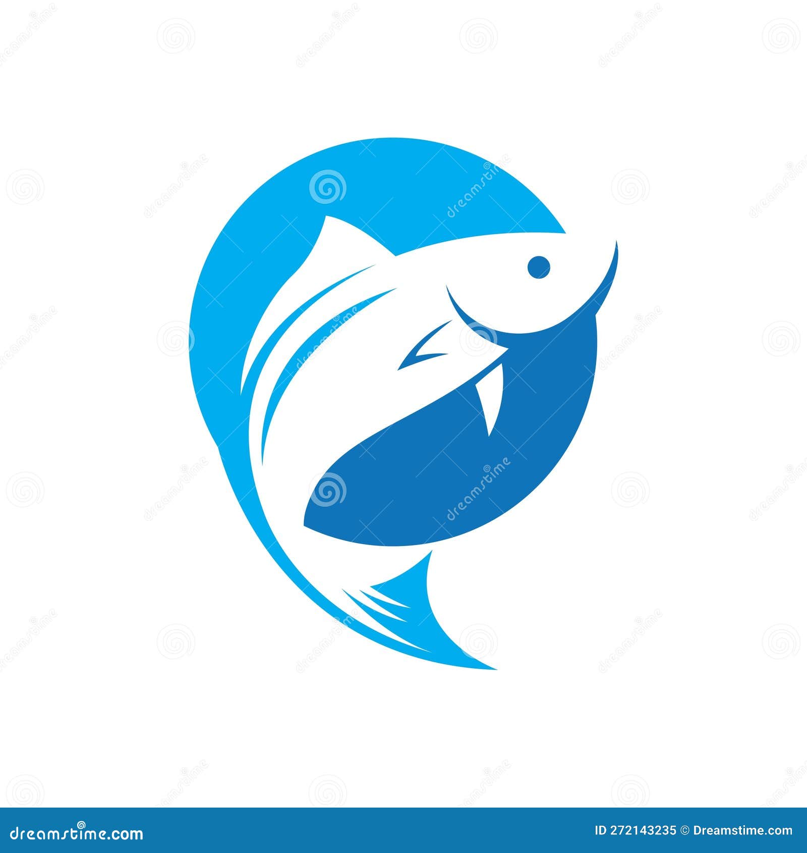 Illustration Du Logo Du Poisson Illustration de Vecteur - Illustration ...
