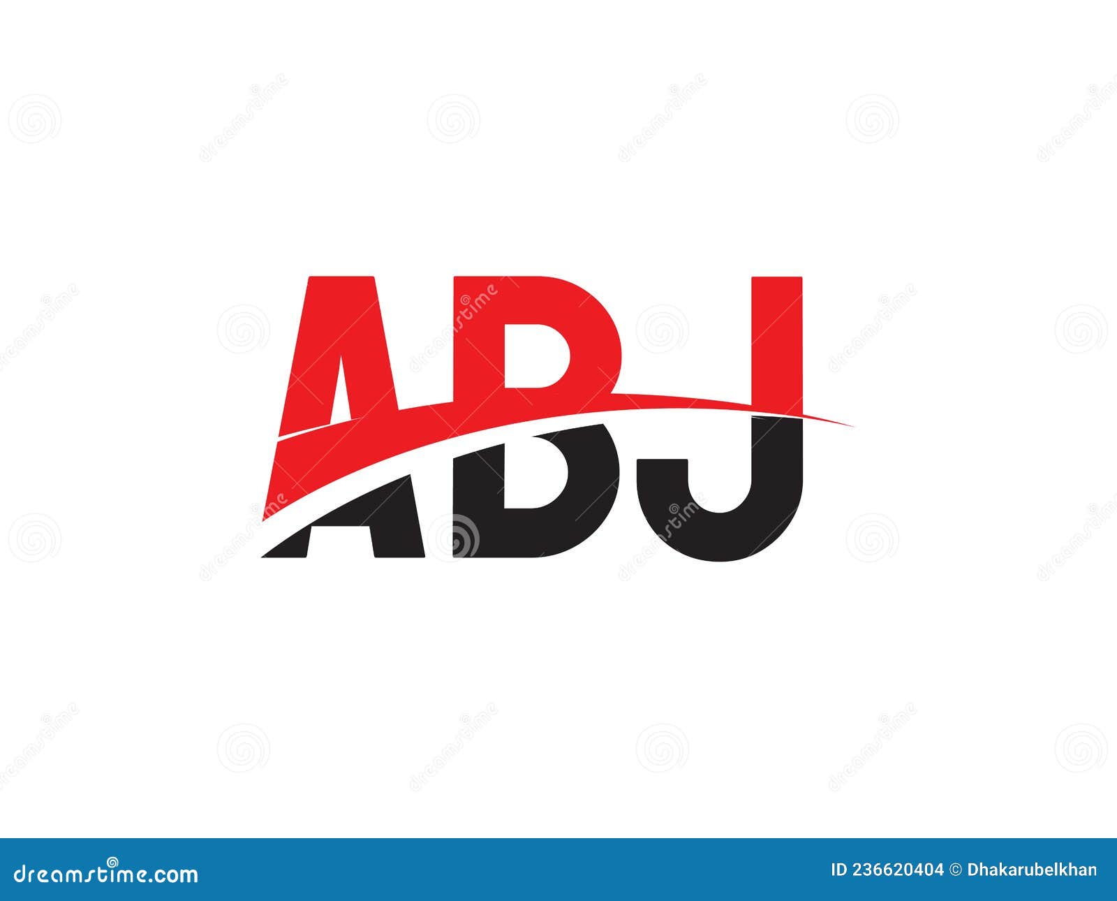 Illustration Du Vecteur De Conception Du Logo Initial De La Lettre Abj ...