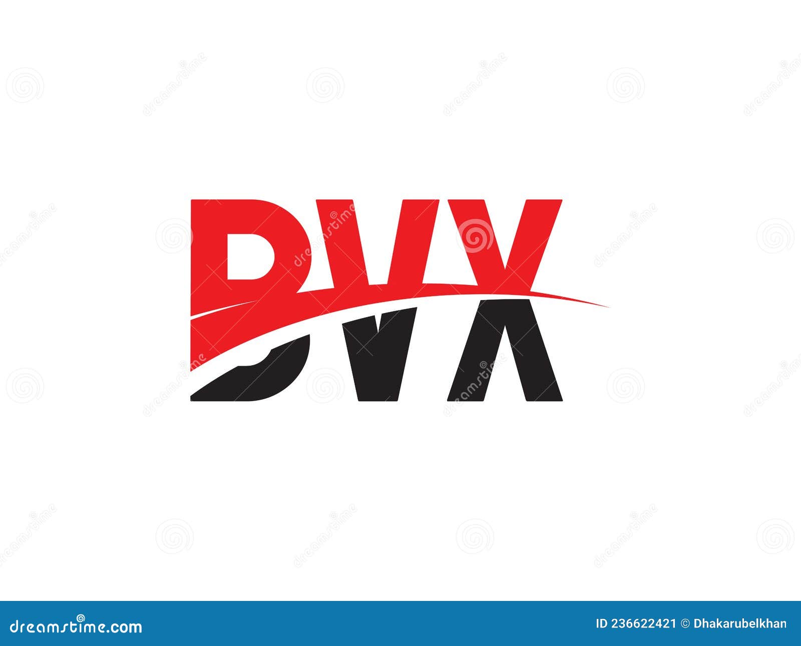 Illustration Du Vecteur De Conception Du Logo Initial De La Lettre Bvx ...