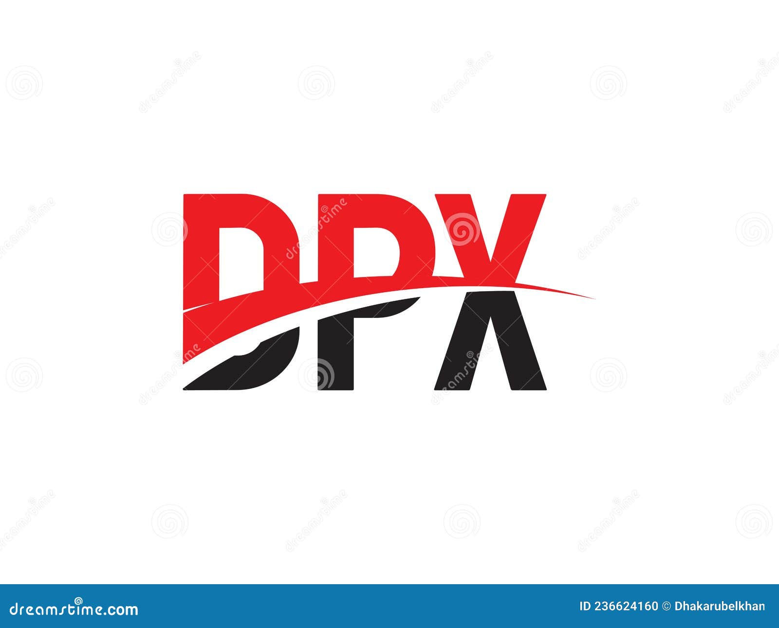 Illustration Du Vecteur De Conception Du Logo Initial De La Lettre Dpx ...