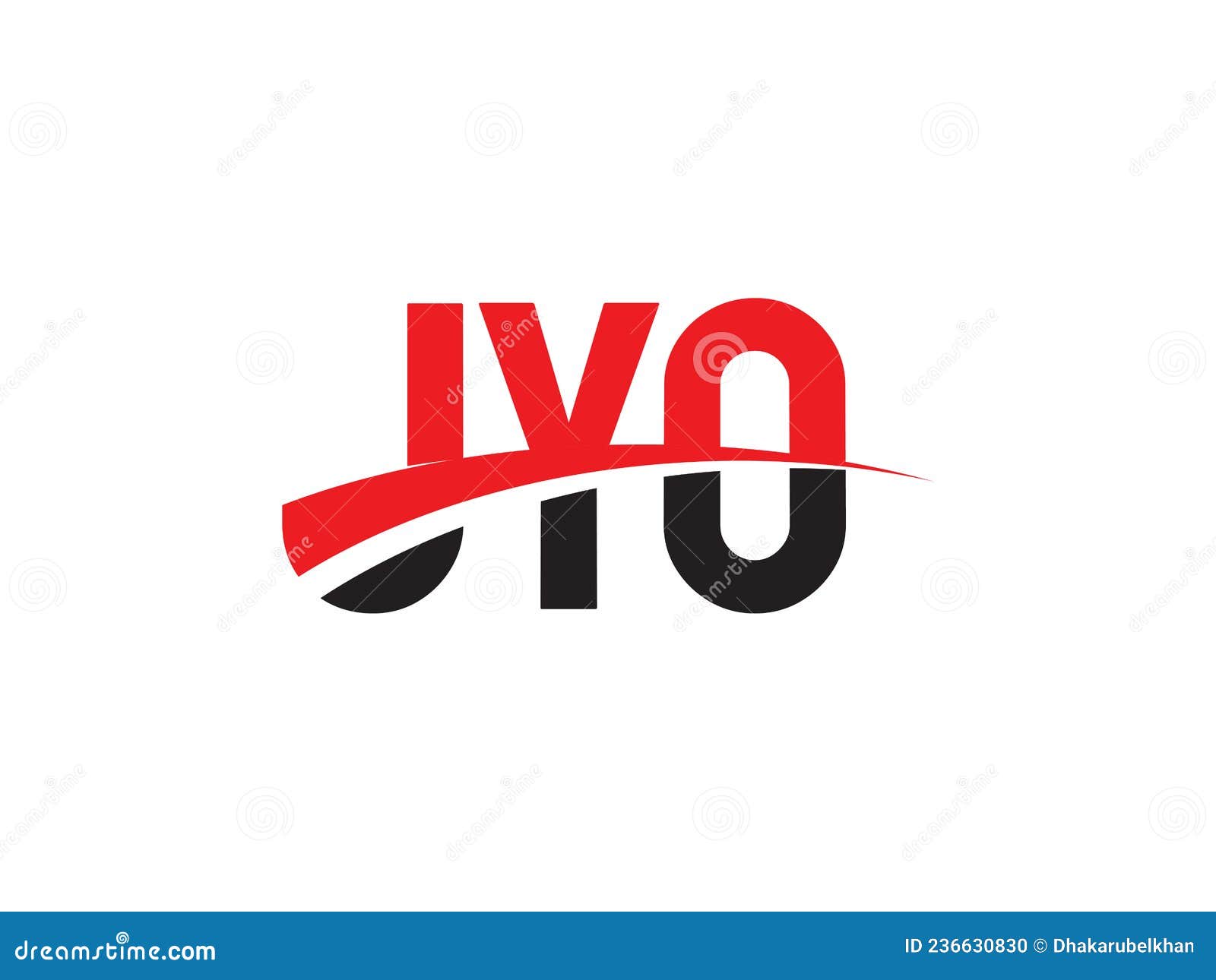 Illustration Du Vecteur De Conception Du Logo Initial De La Lettre Jyo ...