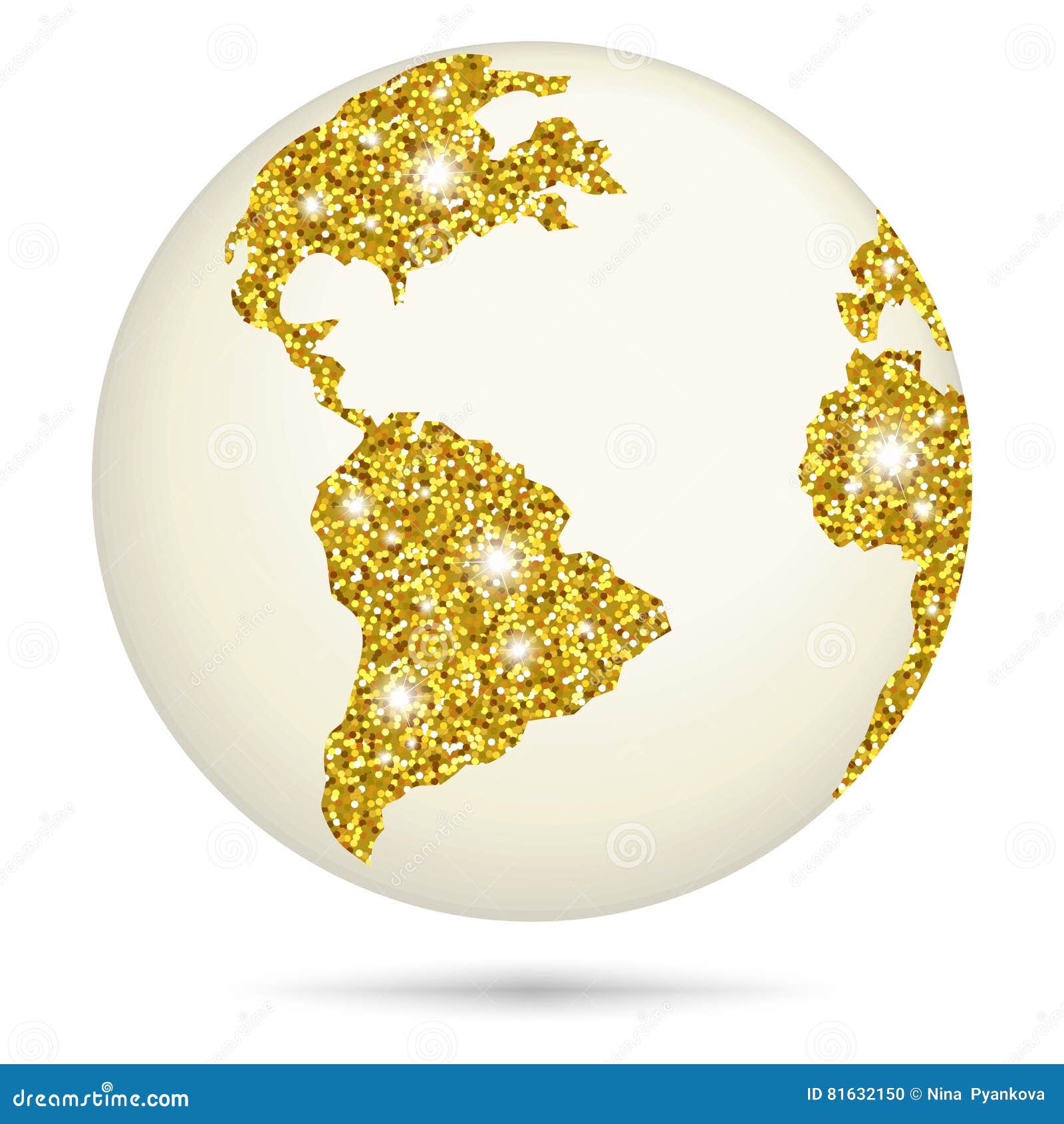 Illustration of earth stock vector. Illustration of light - 81632150