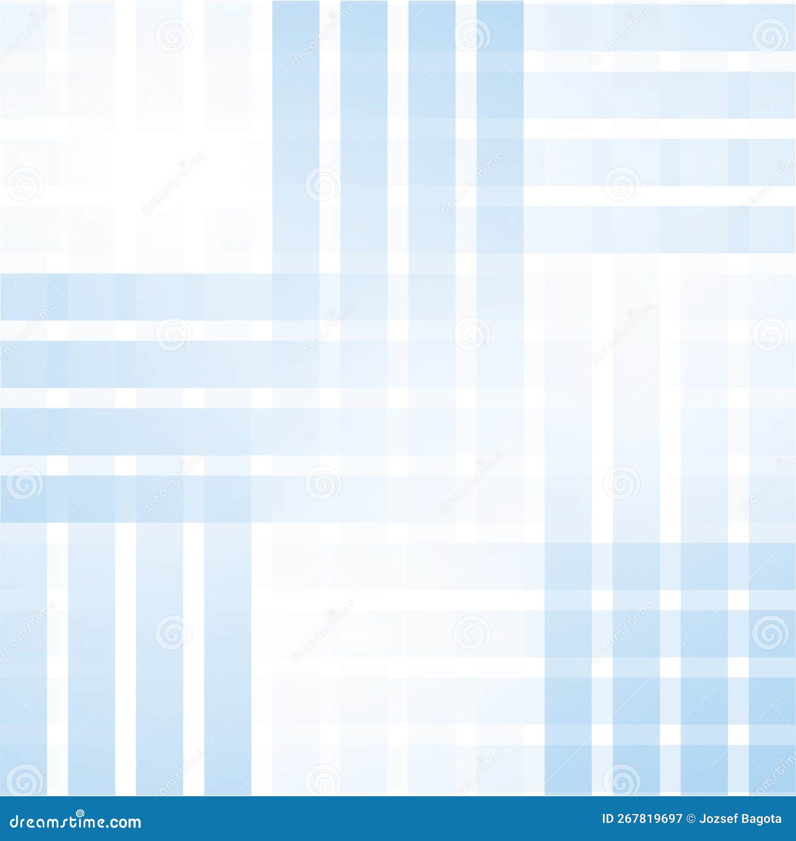 Blue Tile Pattern stock vector. Illustration of seamless - 267819697