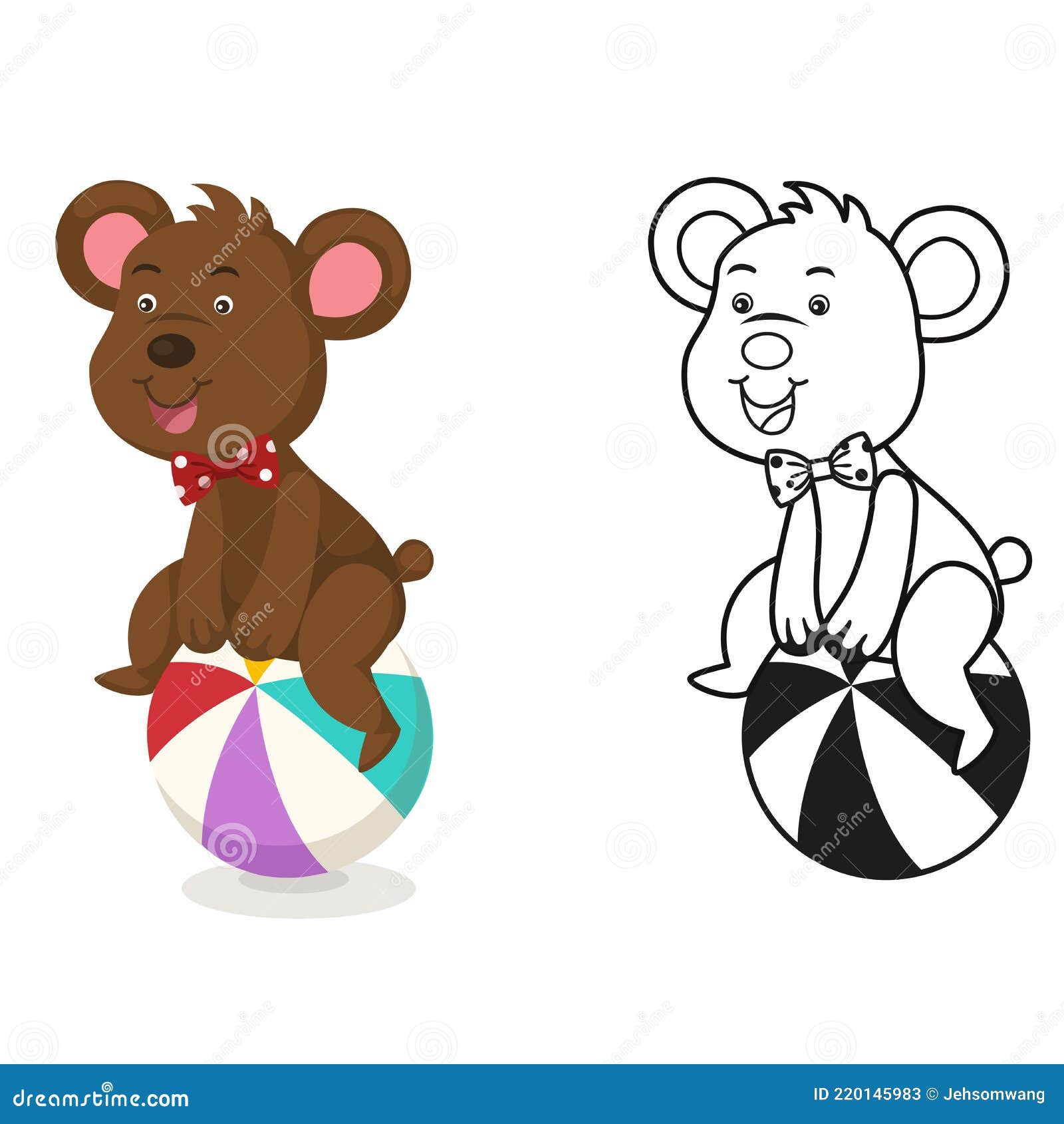 Educational Coloring Book Vector Stock Vector - Illustration of gesture ...