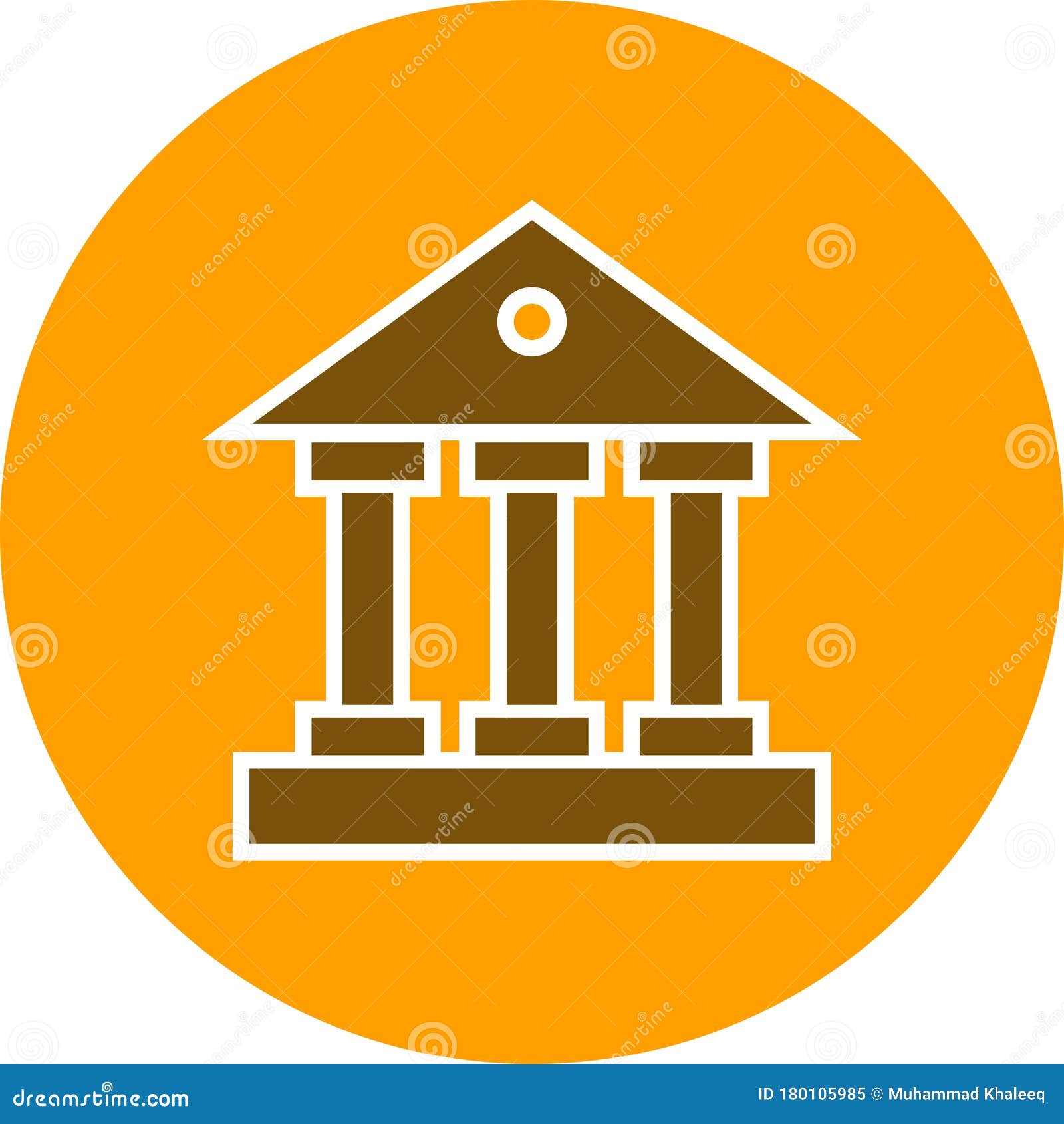 Illustration Educational Institute Icon for Personal and Commercial Use ...