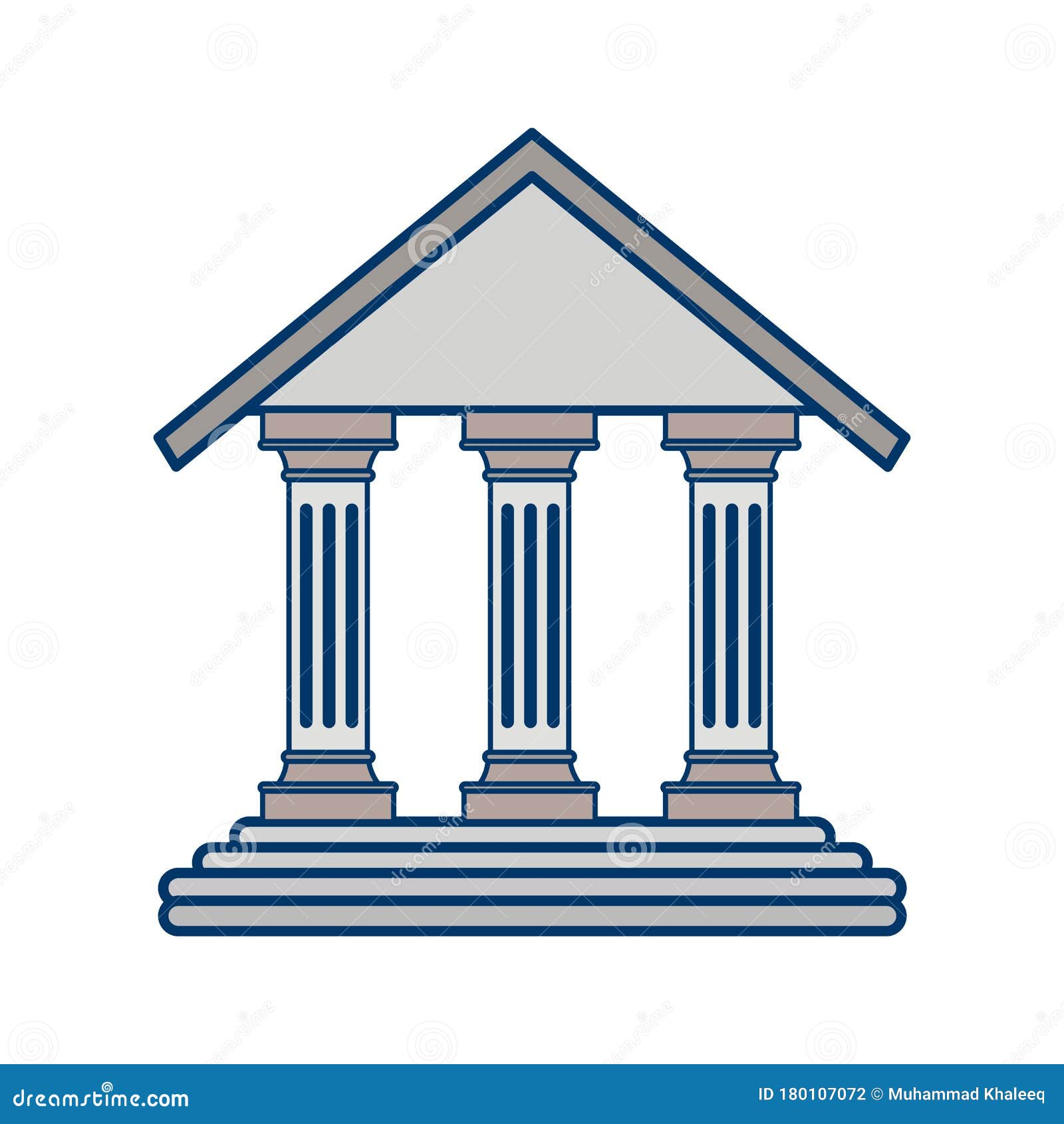 Illustration Educational Institute Icon for Personal and Commercial Use ...