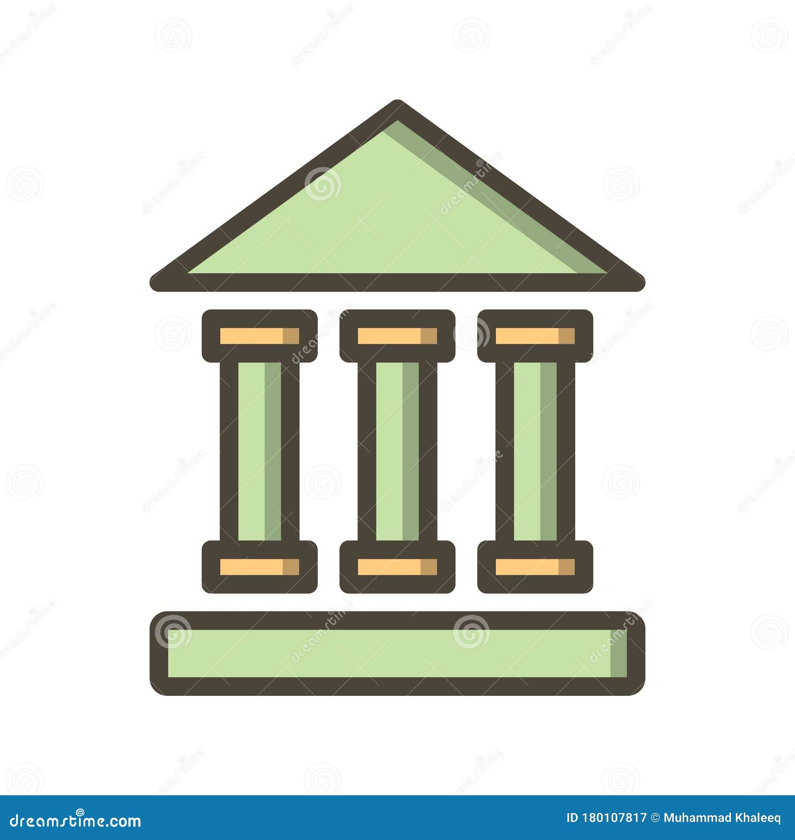 Illustration Educational Institute Icon for Personal and Commercial Use ...