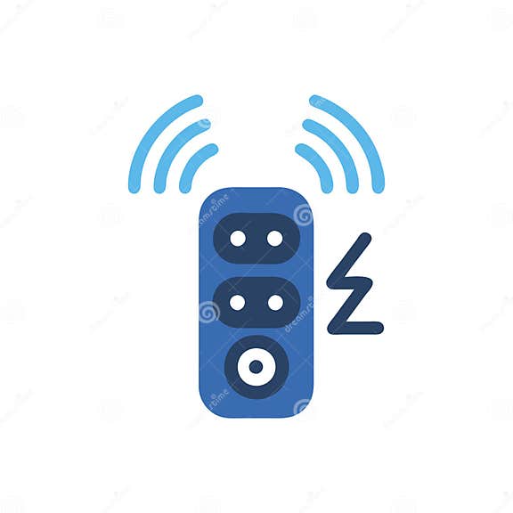 Efficient Z-Wave Controller for Home Automation Stock Illustration ...