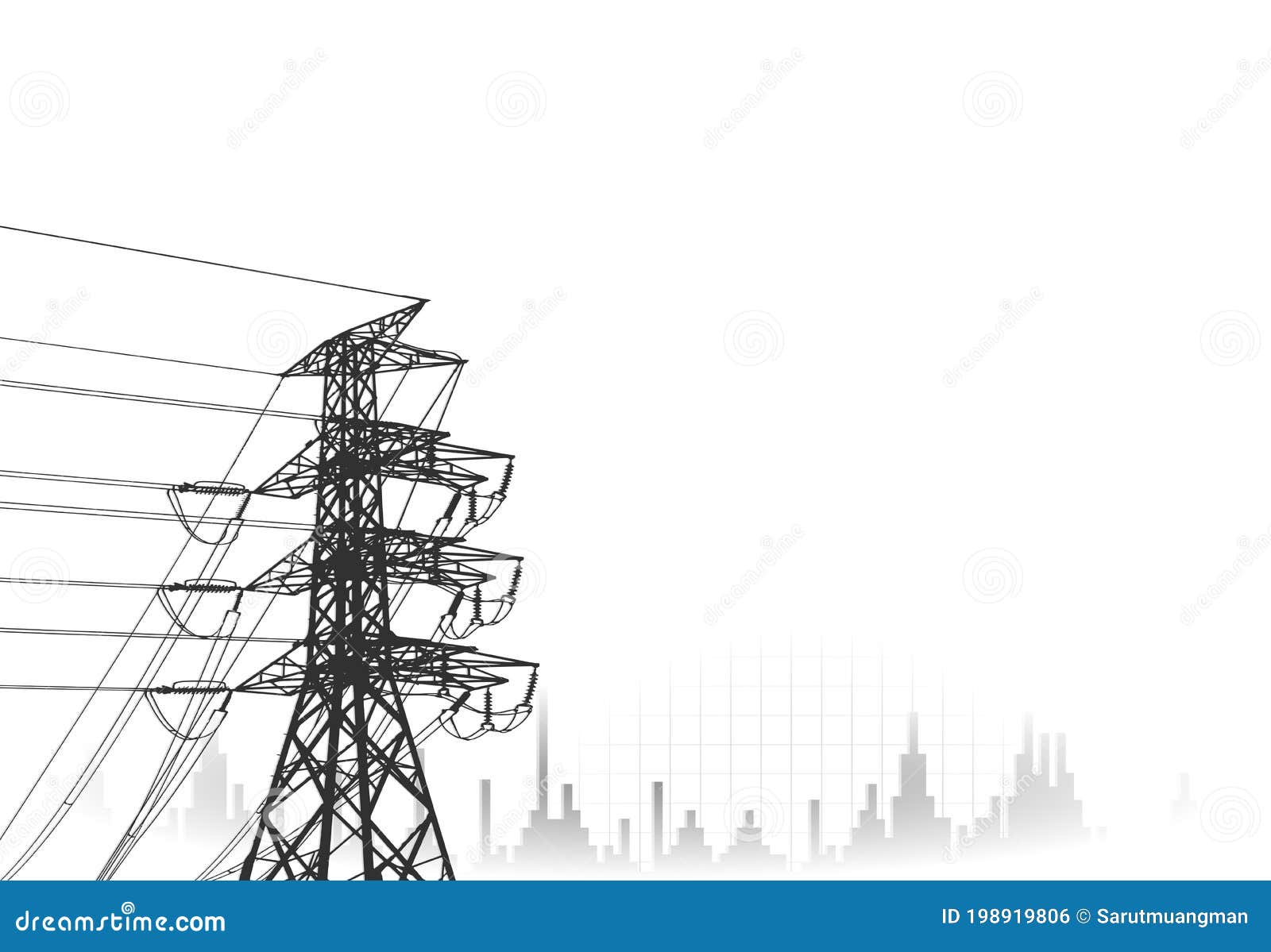 Illustration. Electrical Power System Presentation and Electrical ...
