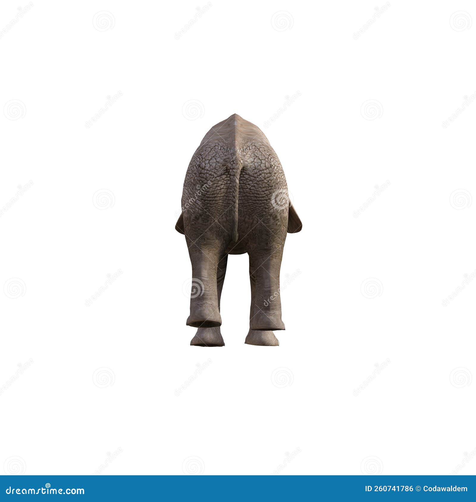 Illustration of an Elephant in Different Poses and Angles for Collage ...