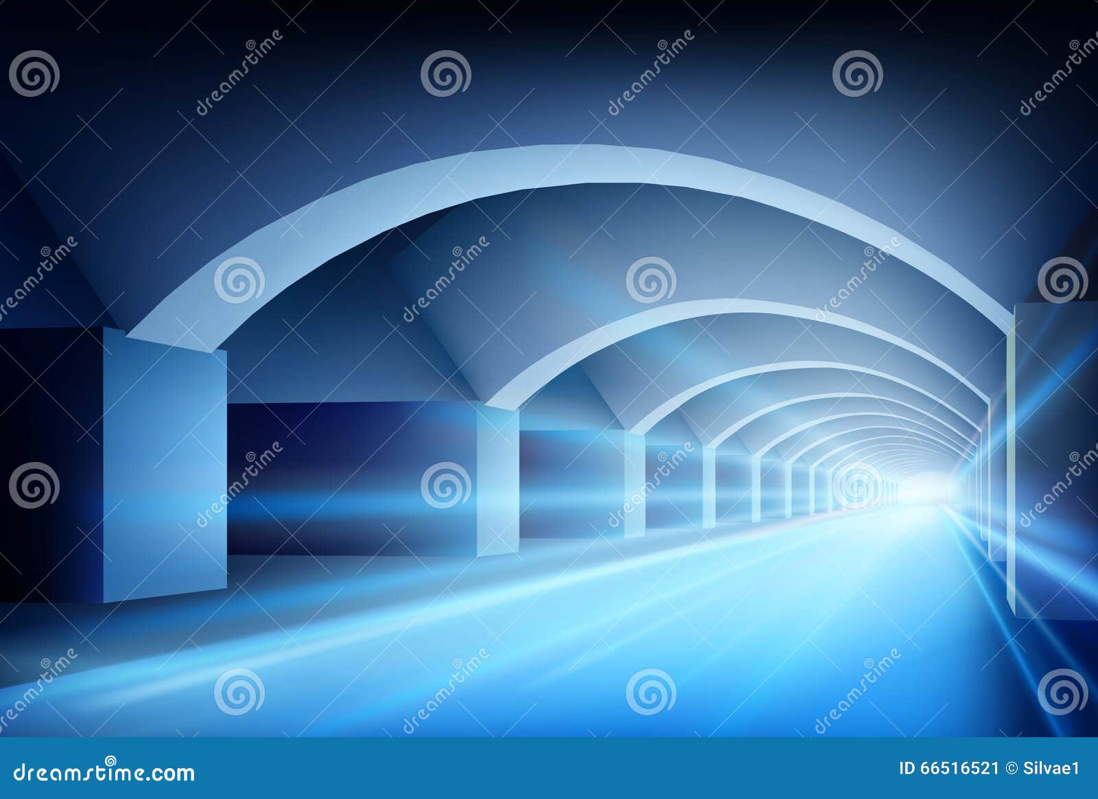 Illustration of Empty Hall. Vector Illustration. Stock Vector ...