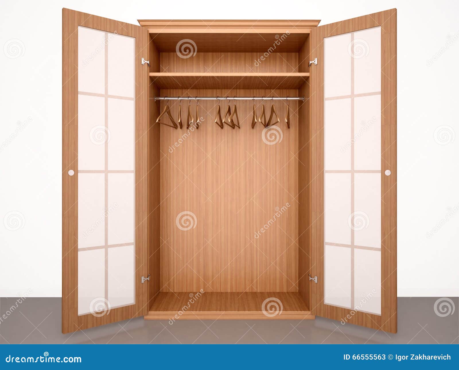 Empty Closet Clipart