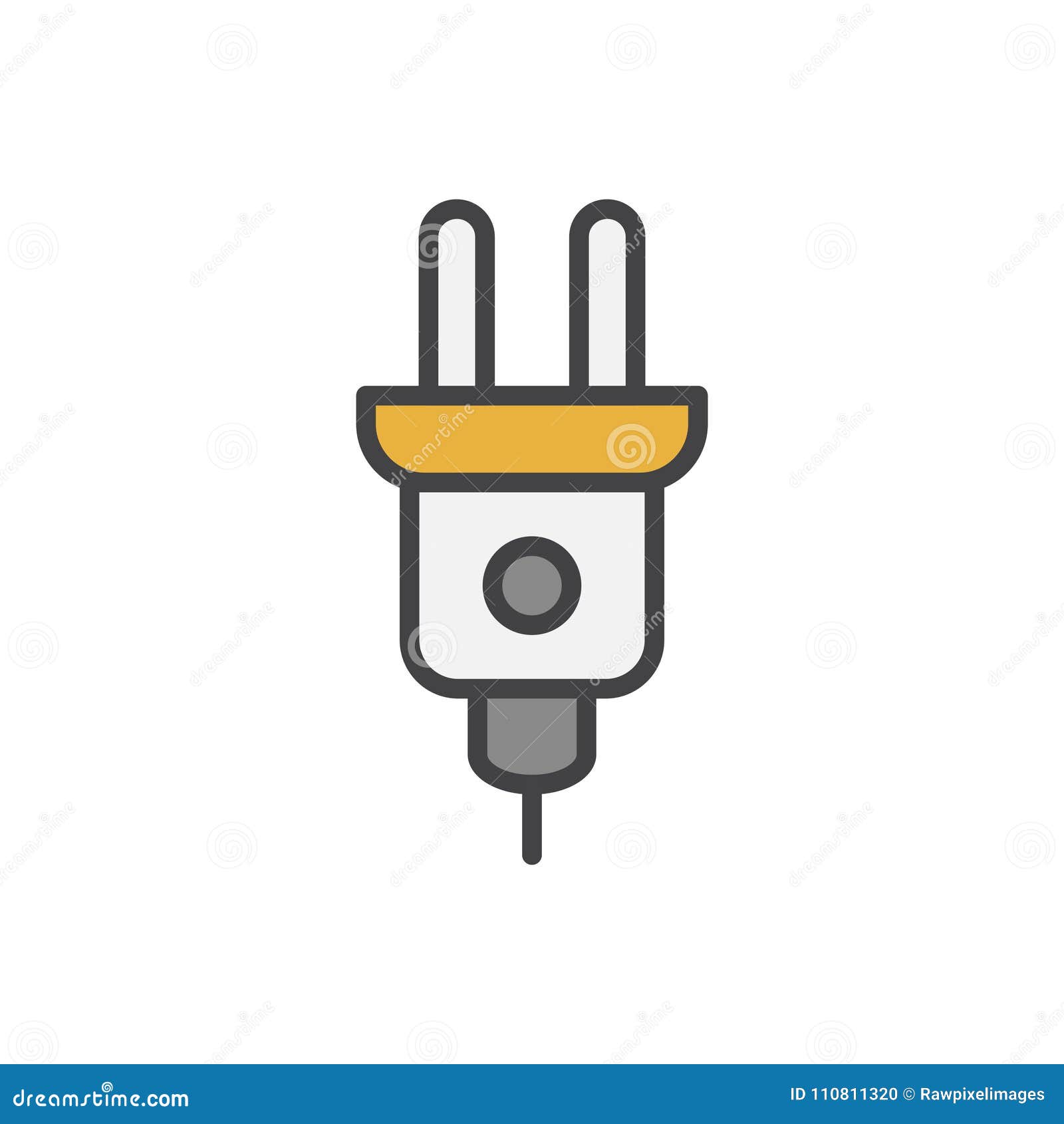 Do Not Remove Plug Symbol Sign, Vector Illustration, Isolate On White ...