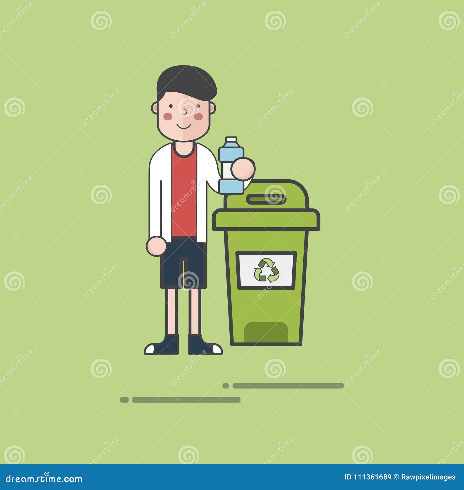 Illustration of Environmental Concern Concept Stock Illustration ...