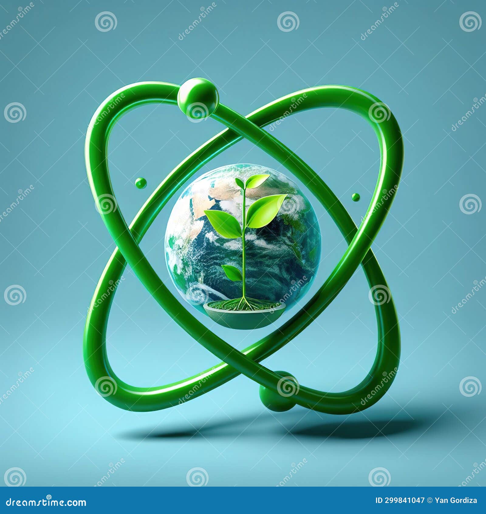 Illustration on the Environmental Theme Save the Planet Stock Image ...