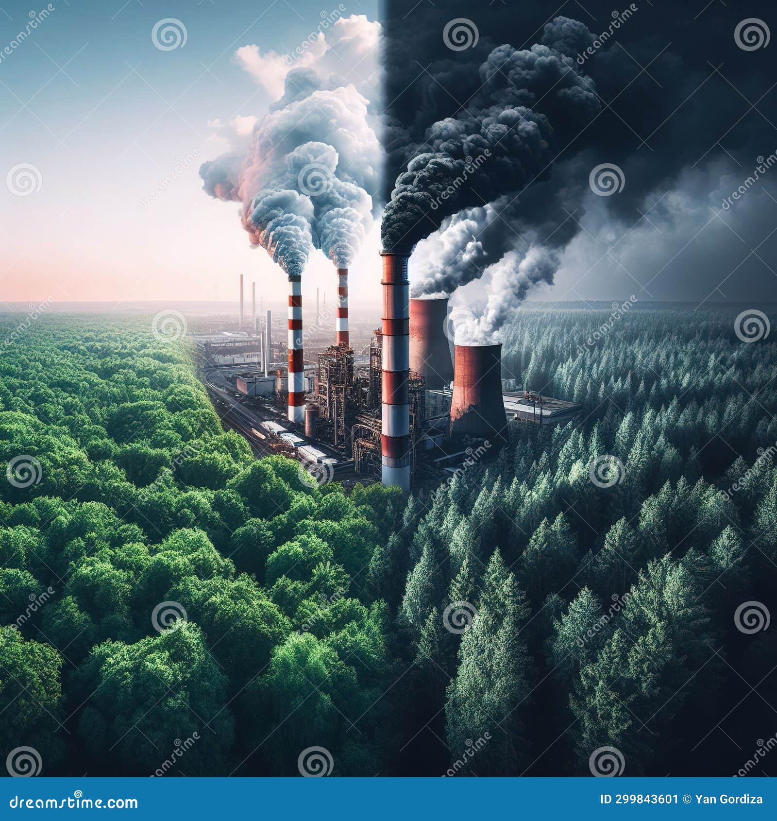 Illustration on the Environmental Theme Save the Planet Stock Image ...