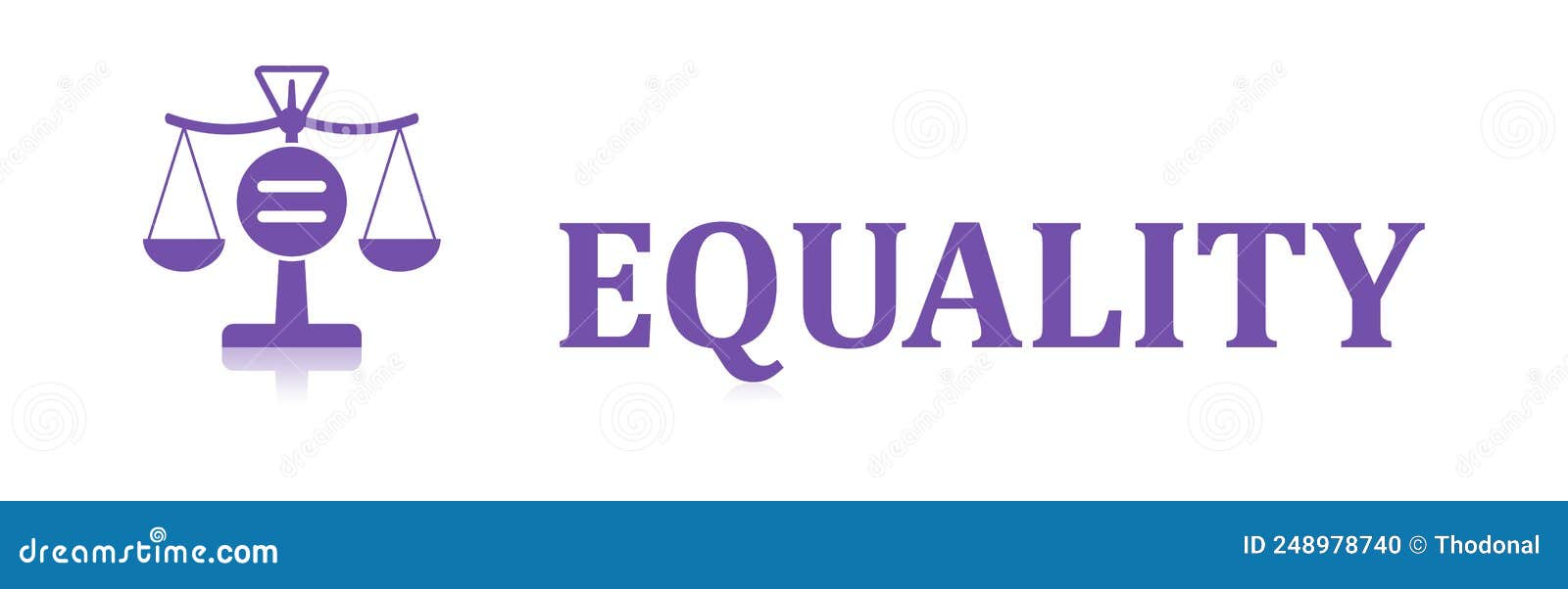 Concept of equality stock illustration. Illustration of group - 248978740