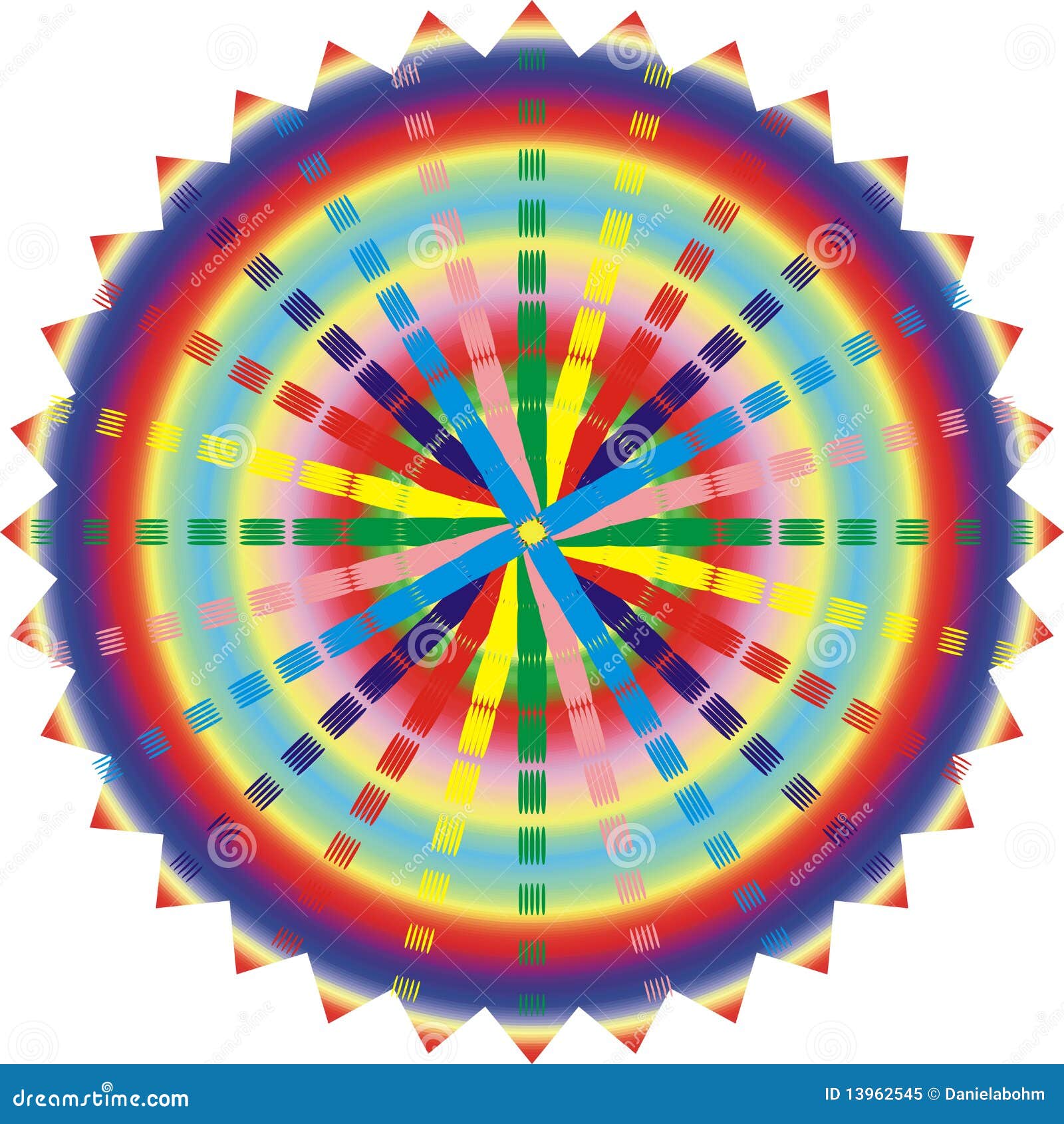 Illustration of Esoteric Mandala Stock Illustration - Illustration of ...