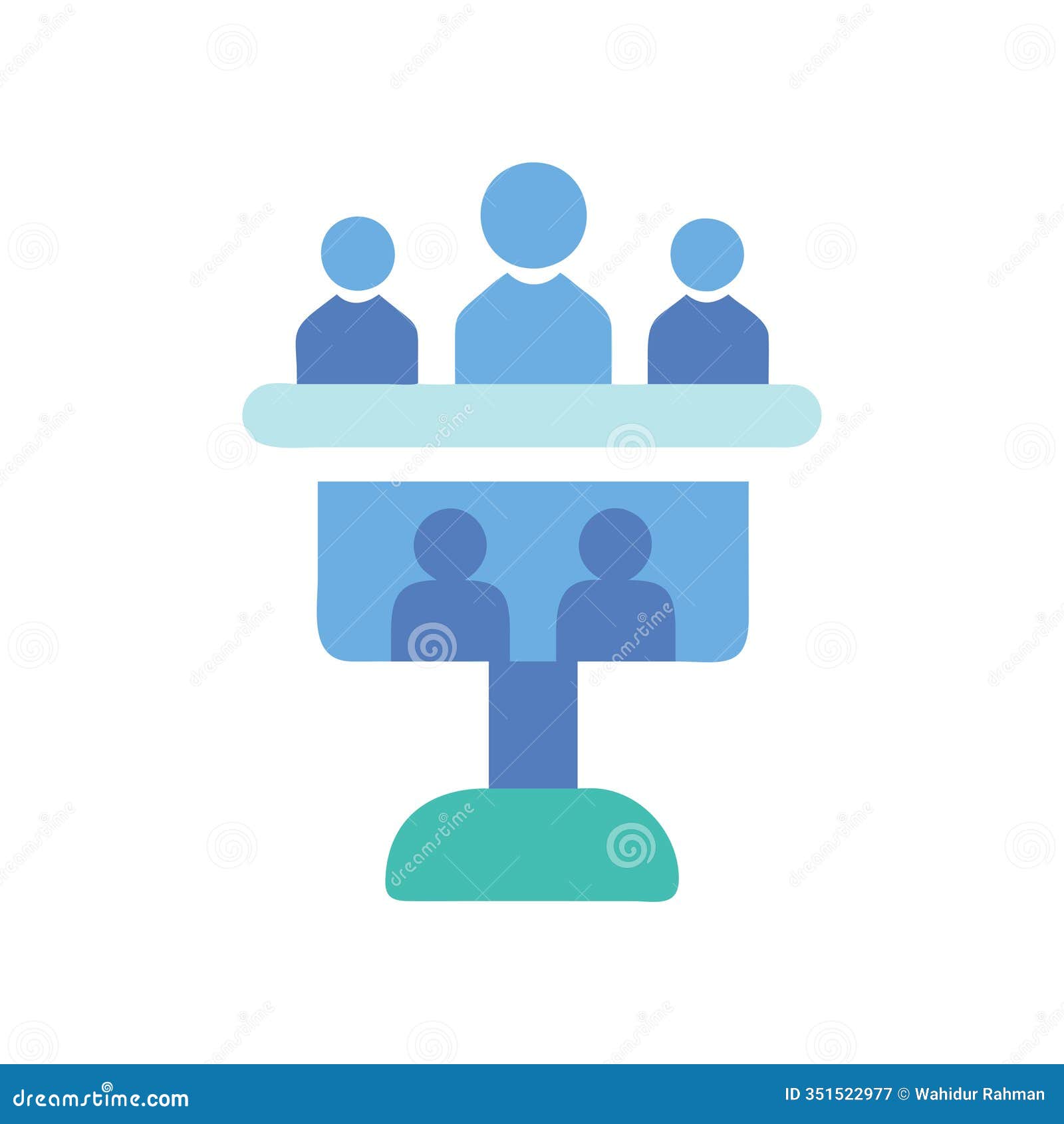 Essential Conference Stand Illustration Stock Illustration ...