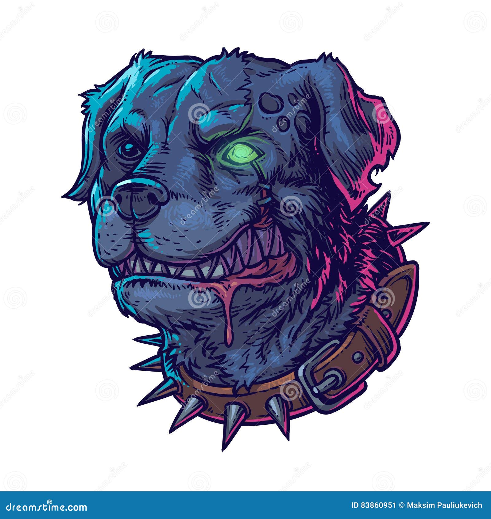 Evil Pitbull Drawings