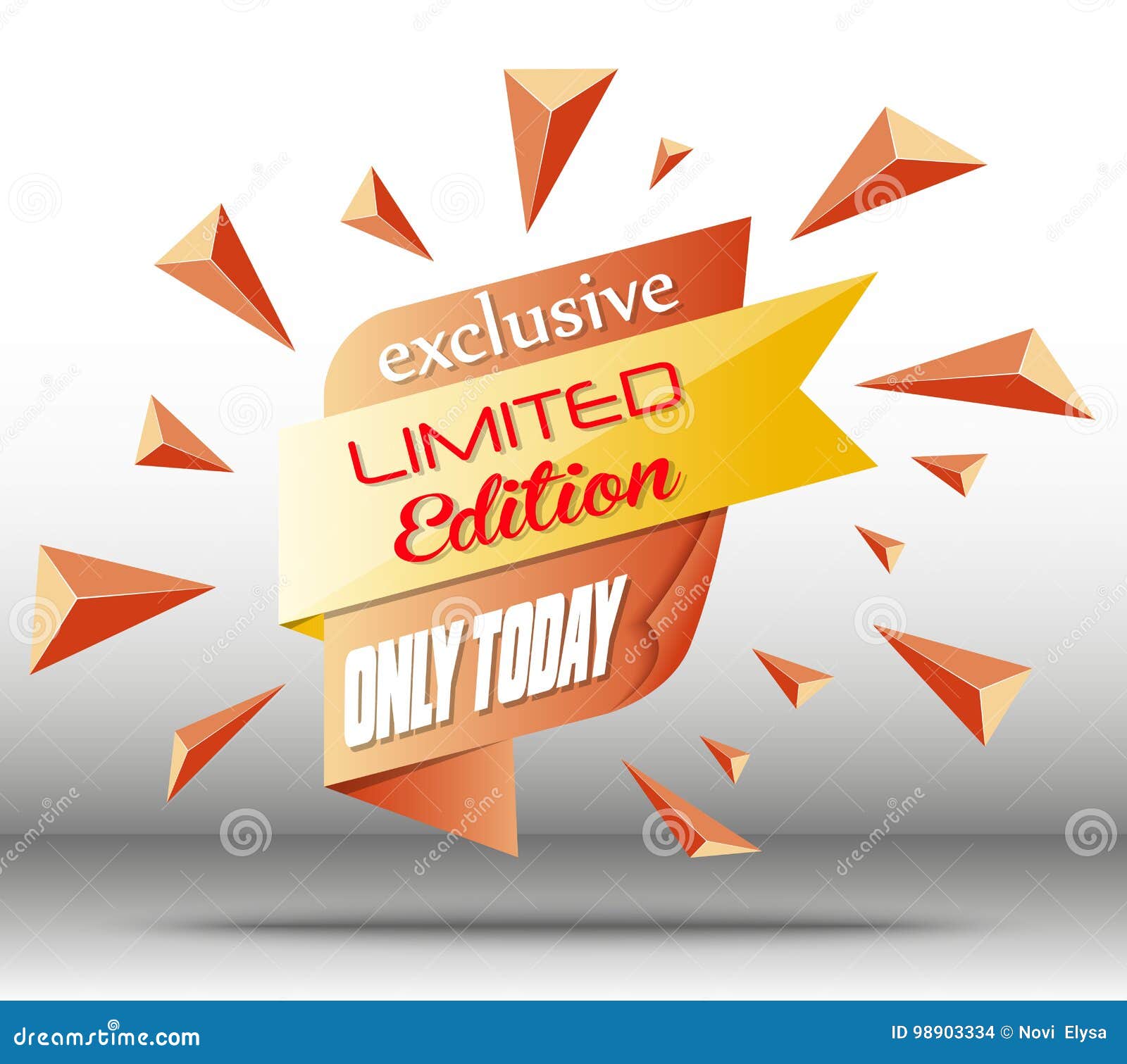Exclusive limited edition stock vector. Illustration of customer - 98903334