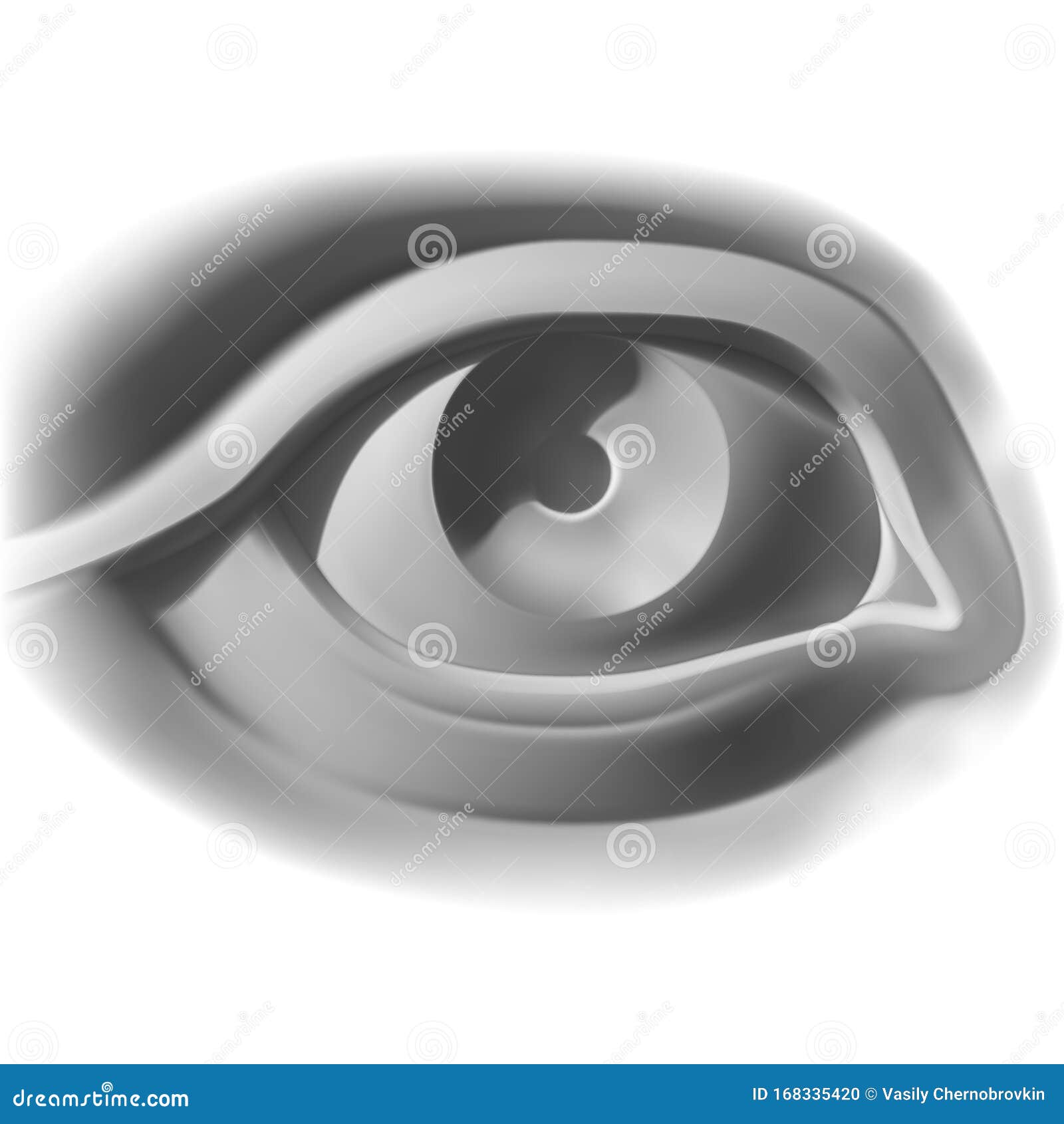 Illustration of Eye. Vector Illustration. Stock Vector - Illustration ...