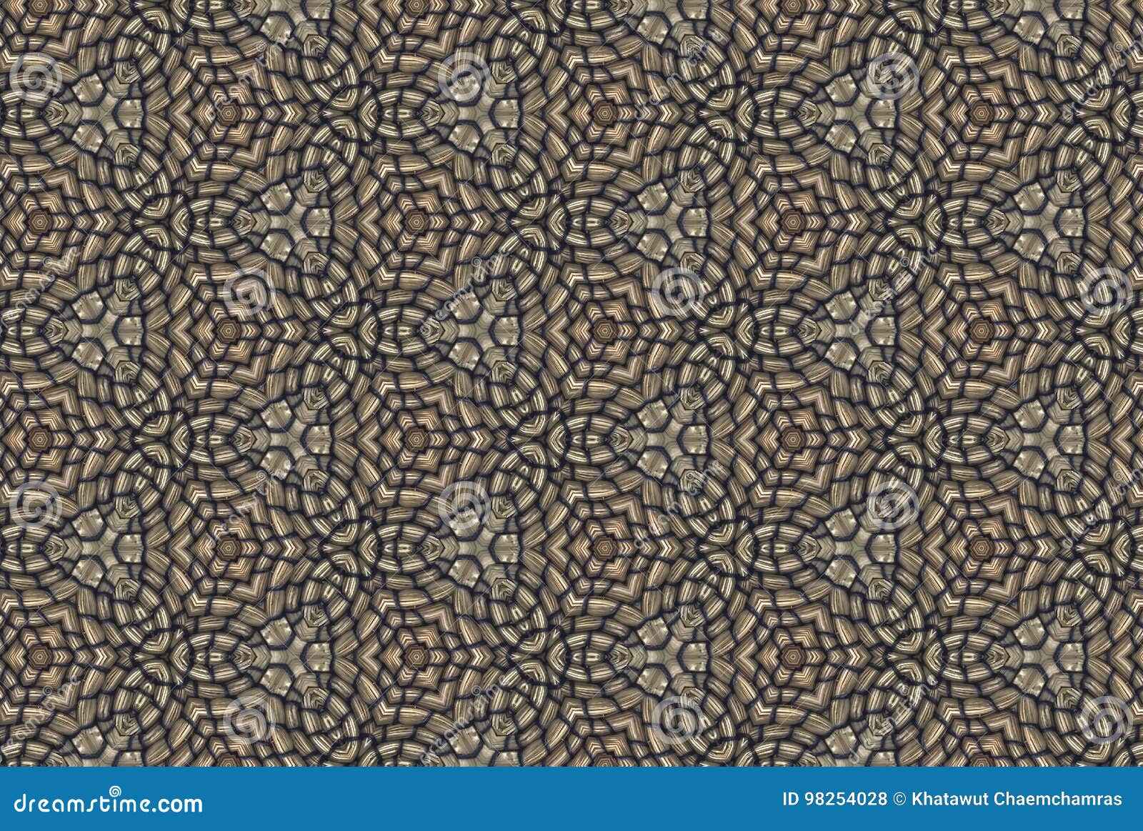 Illustration of Fabric or Tile Pattern Design. Stock Illustration ...