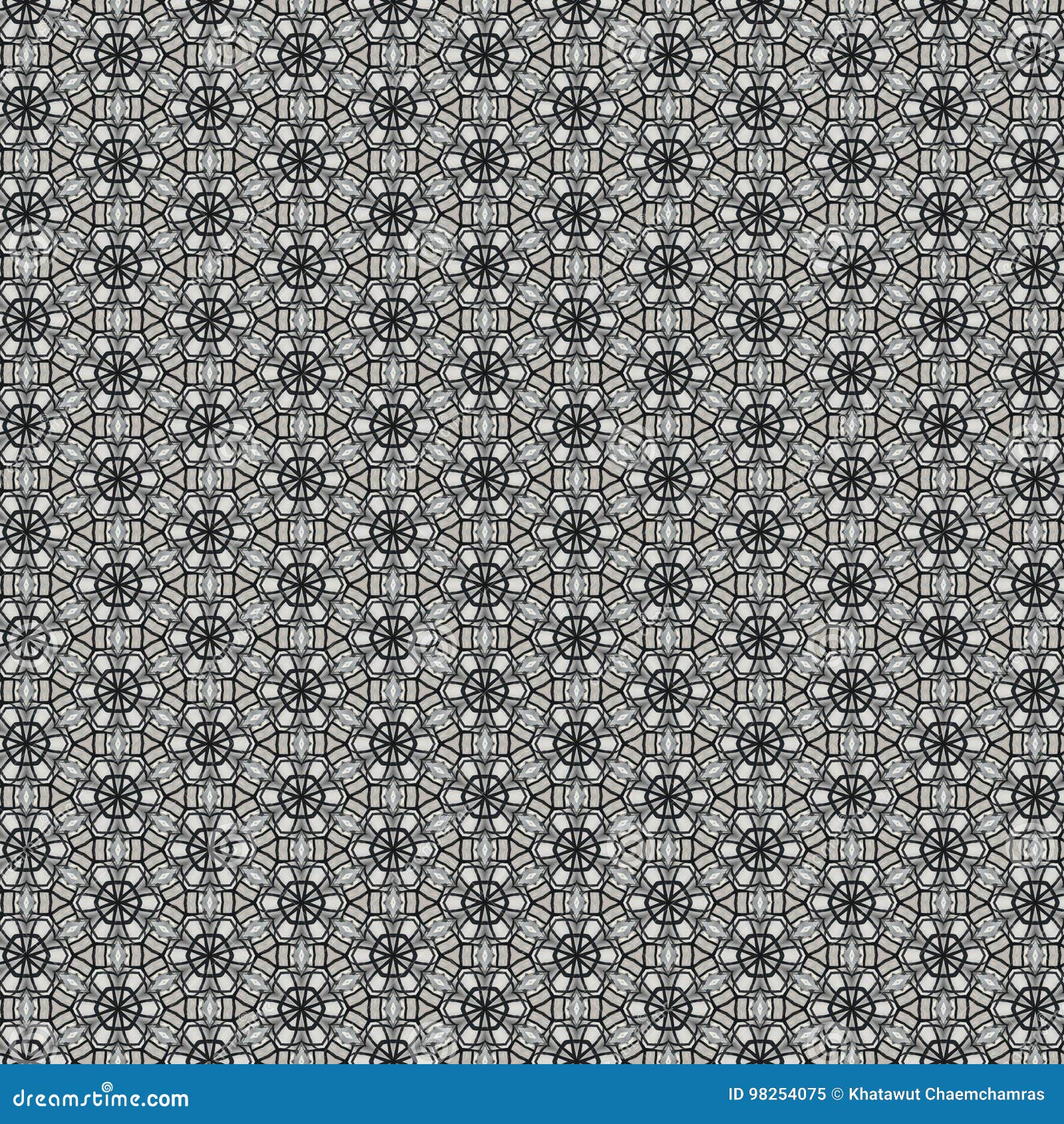 Illustration of Fabric or Tile Pattern Design. Stock Illustration ...