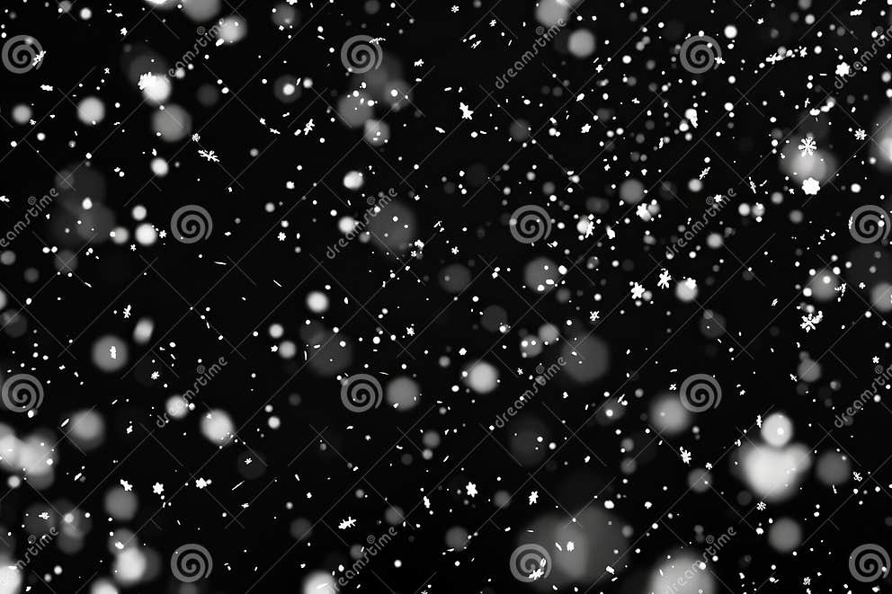 Featuring a Pattern of Small White Particles on a Black Background ...
