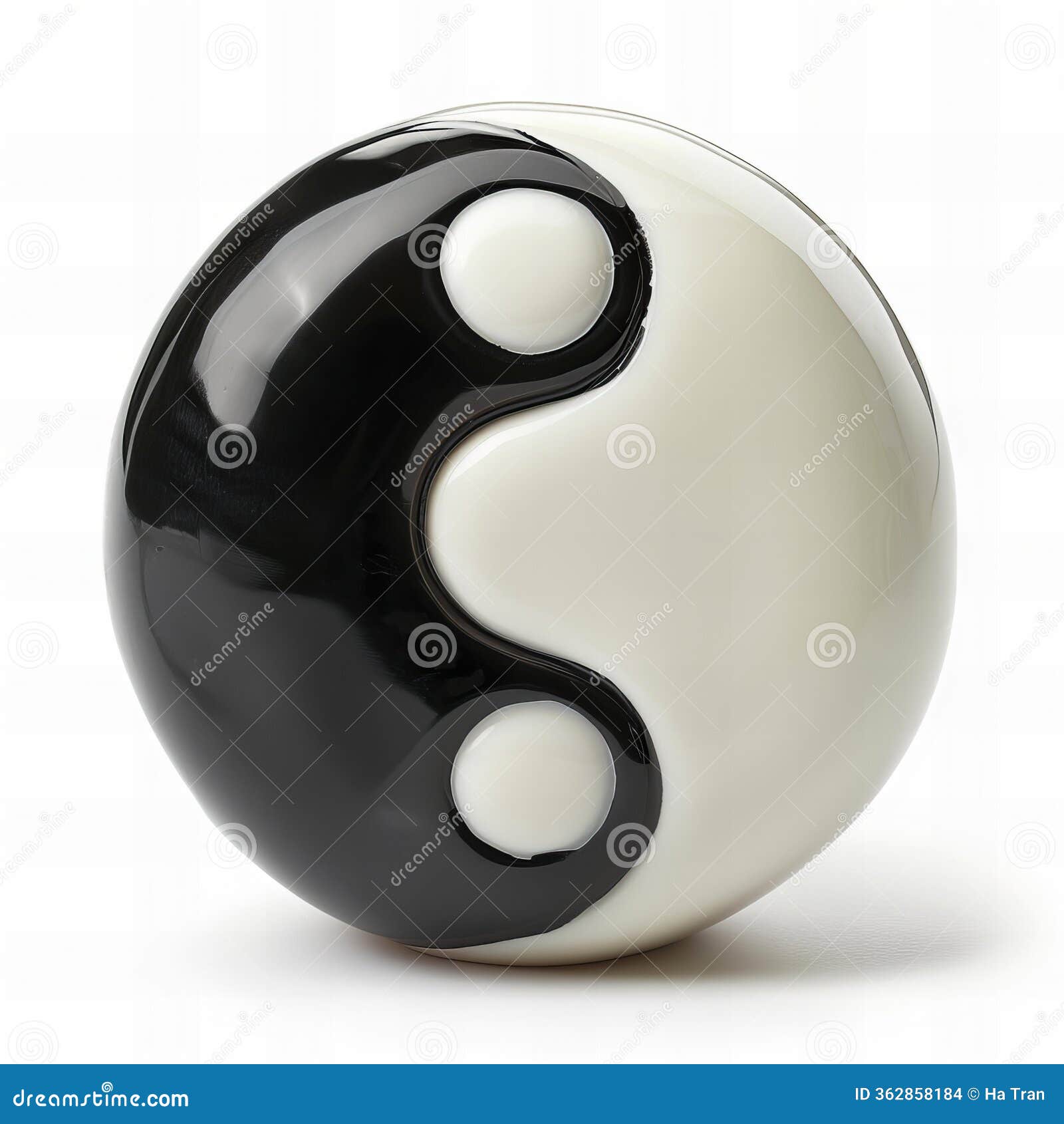 Yin And Yang, Isolated On White Background , High Quality, High ...