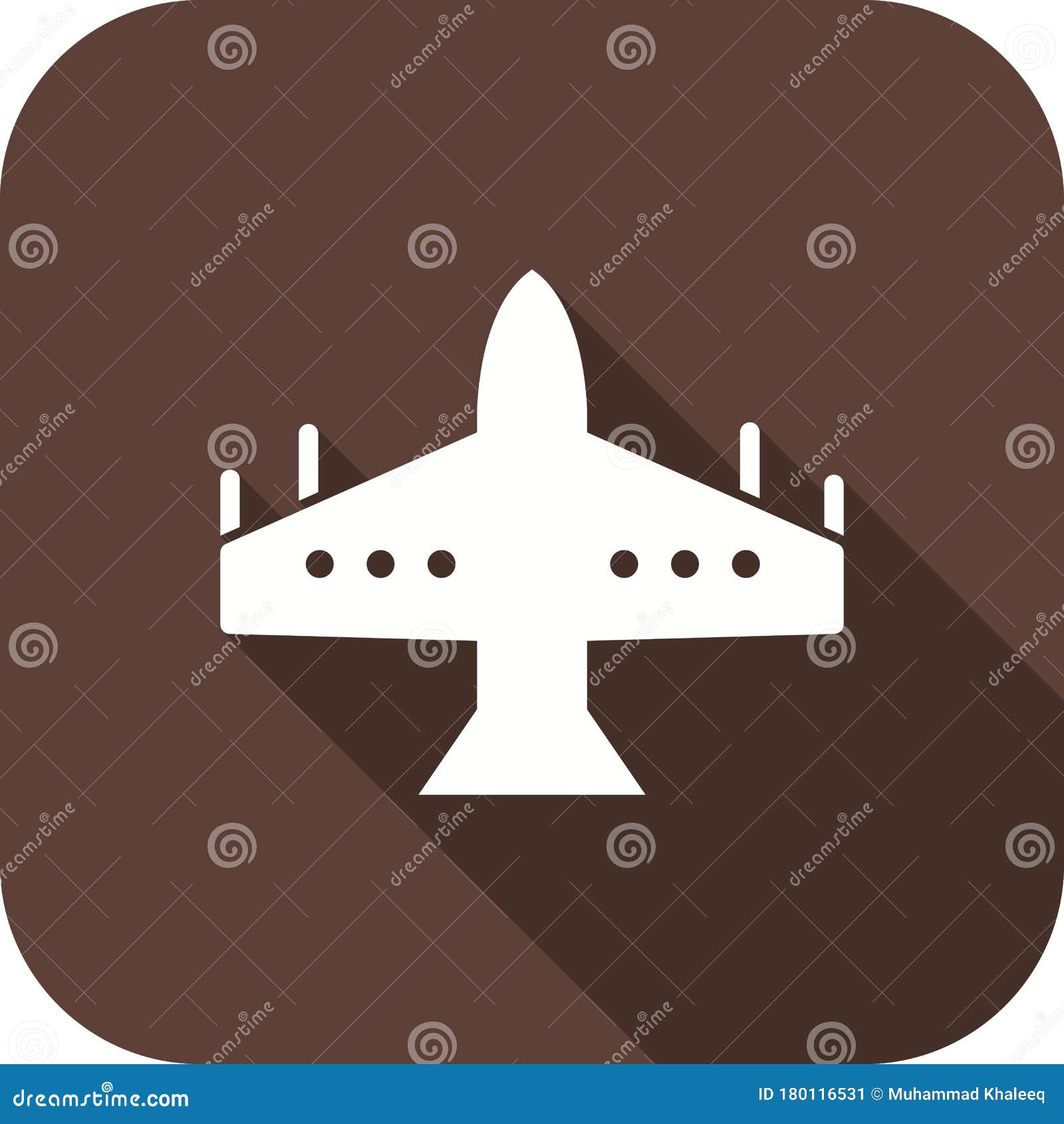 Illustration Fighter Jet Icon for Personal and Commercial Use. Stock ...