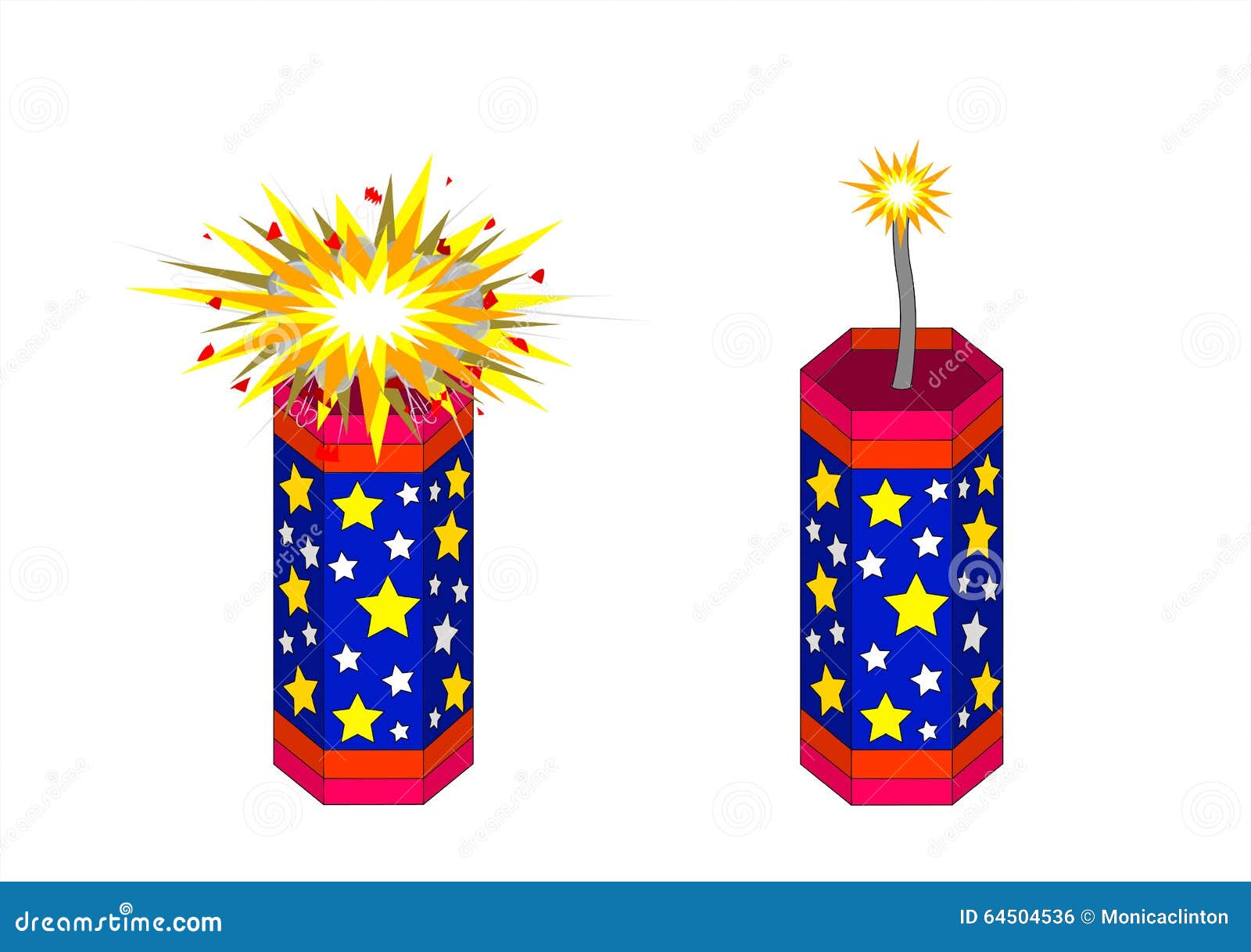 Illustration of Firecrackers Stock Illustration - Illustration of happy ...
