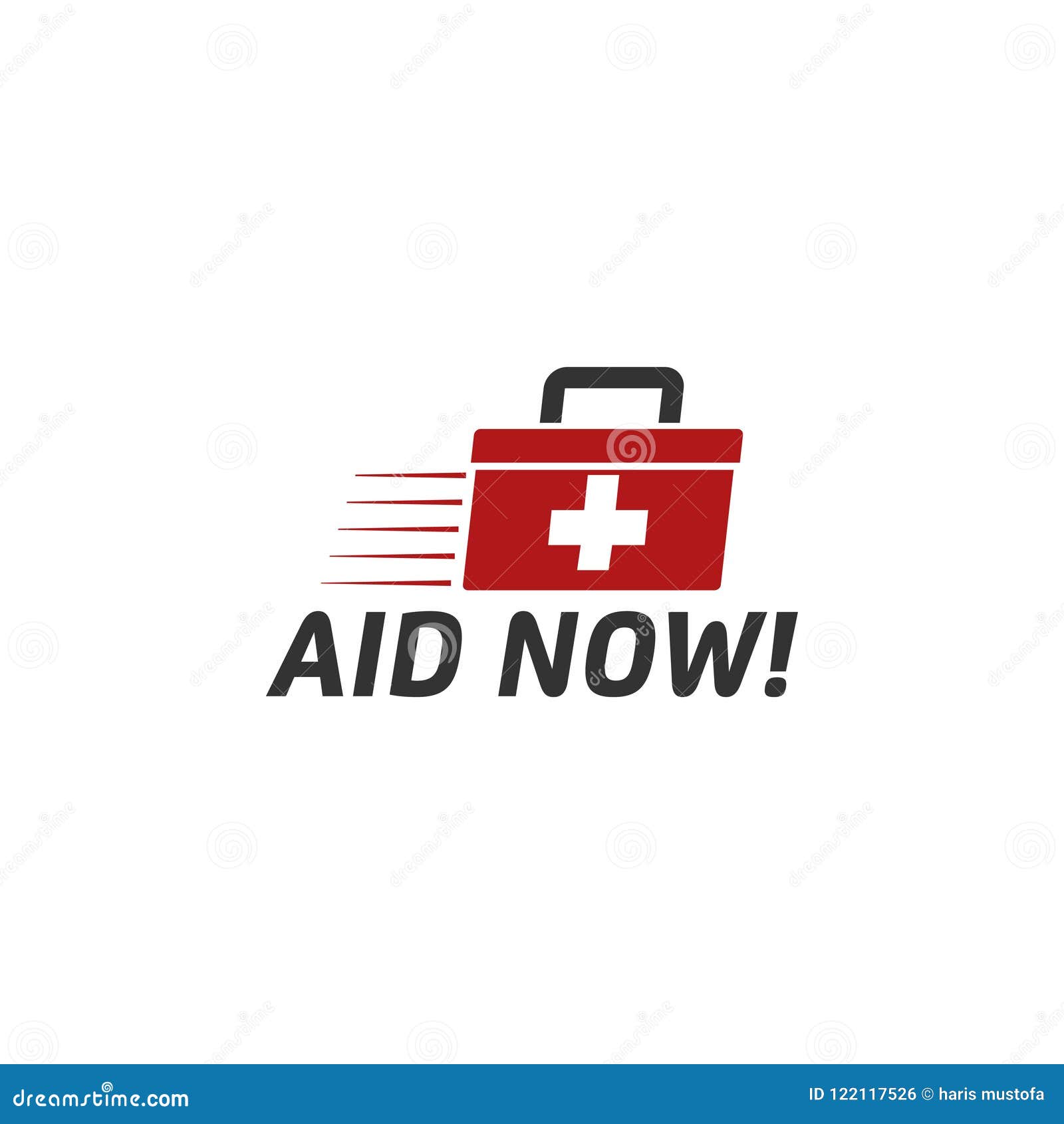 First Aid Graphic Design Template Stock Vector - Illustration of patch ...
