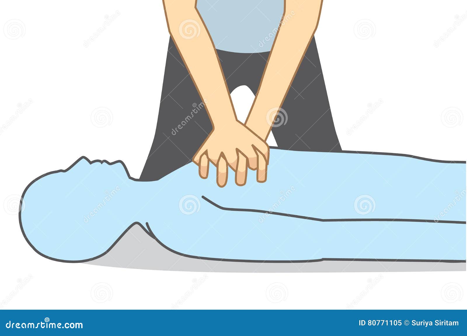 Illustration About First Aid For Heart Attack People. Cartoon Vector ... Illustration About First Aid For Heart Attack People. Cartoon Vector ...