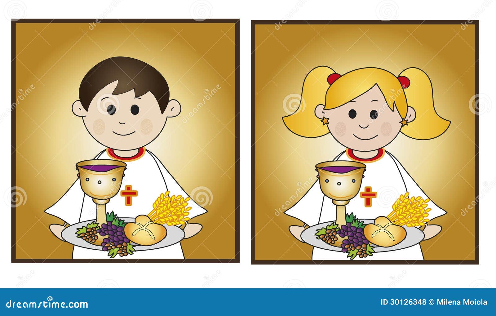 Boy Holy Communion Clip Art