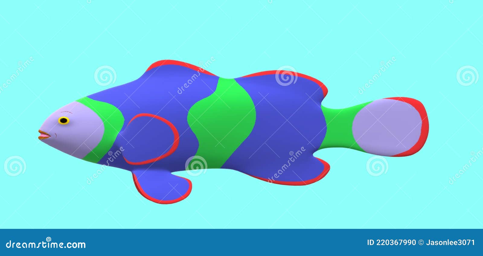 Multi-colored fish stock illustration. Illustration of marinelife ...
