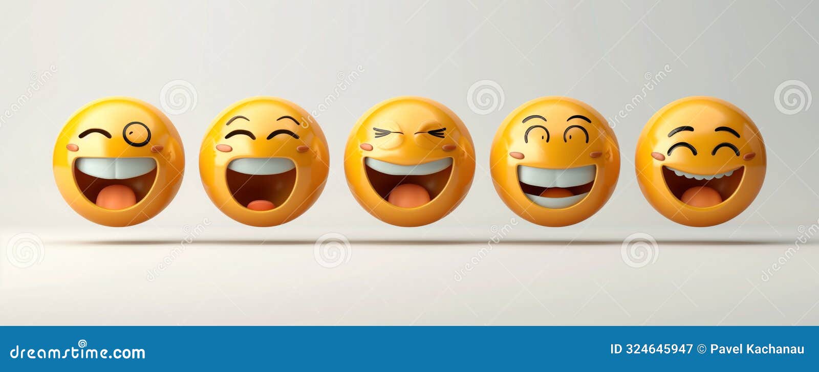A Sequence Of Emojis Illustrating A Mood Spectrum, Ranging From A ...