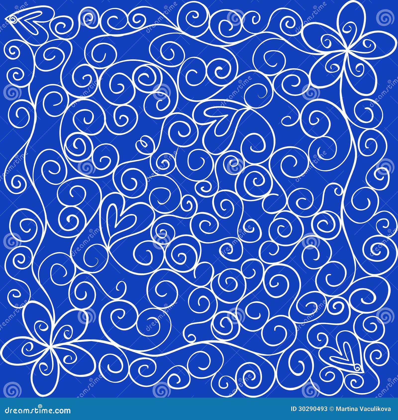 Floral swirls background stock illustration. Illustration of modern ...