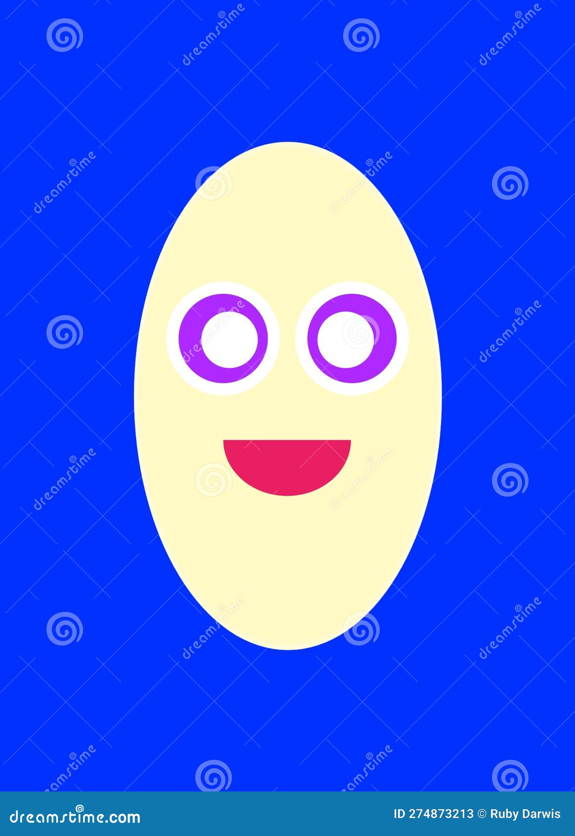 This Is An Illustration In The Form Of A Cute Doodle Cartoon Character ...