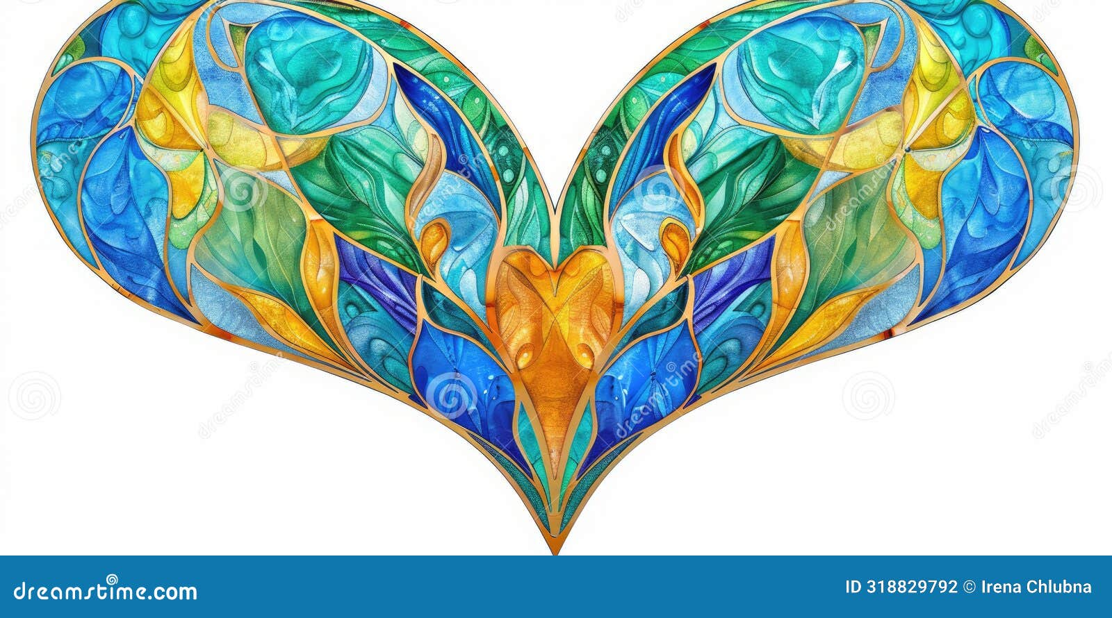 Illustration of Formed in Shape of Heart. Symbols of Love Stock ...