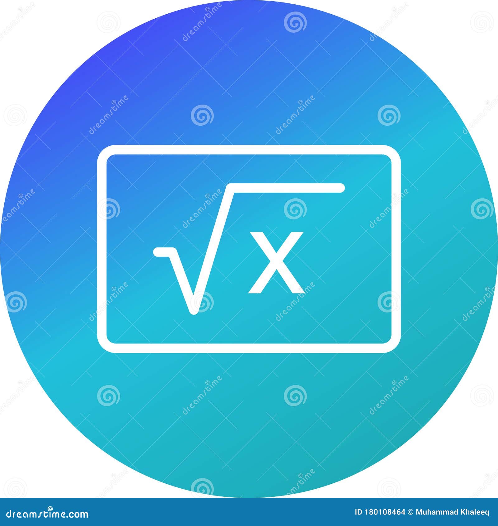 Illustration Formula Icon for Personal and Commercial Use. Stock ...