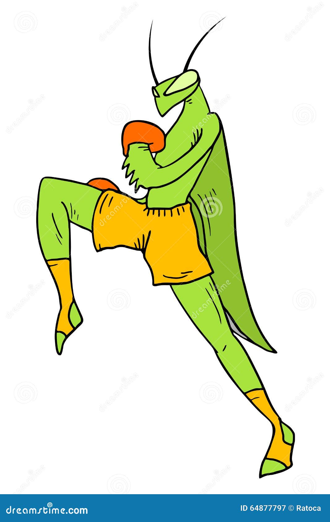 Illustration Forte De Mante Illustration de Vecteur - Illustration du ...