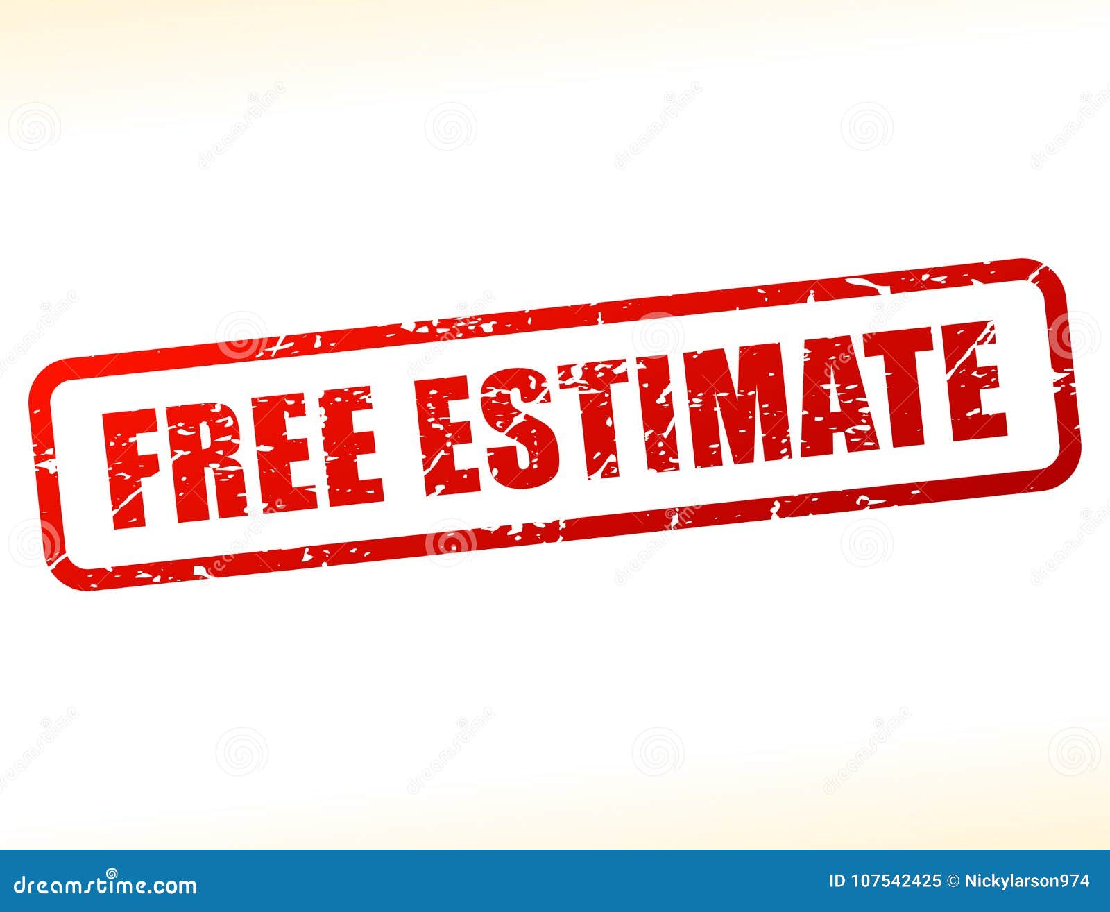 Free Estimate Stamp Stock Photography | CartoonDealer.com #134445752