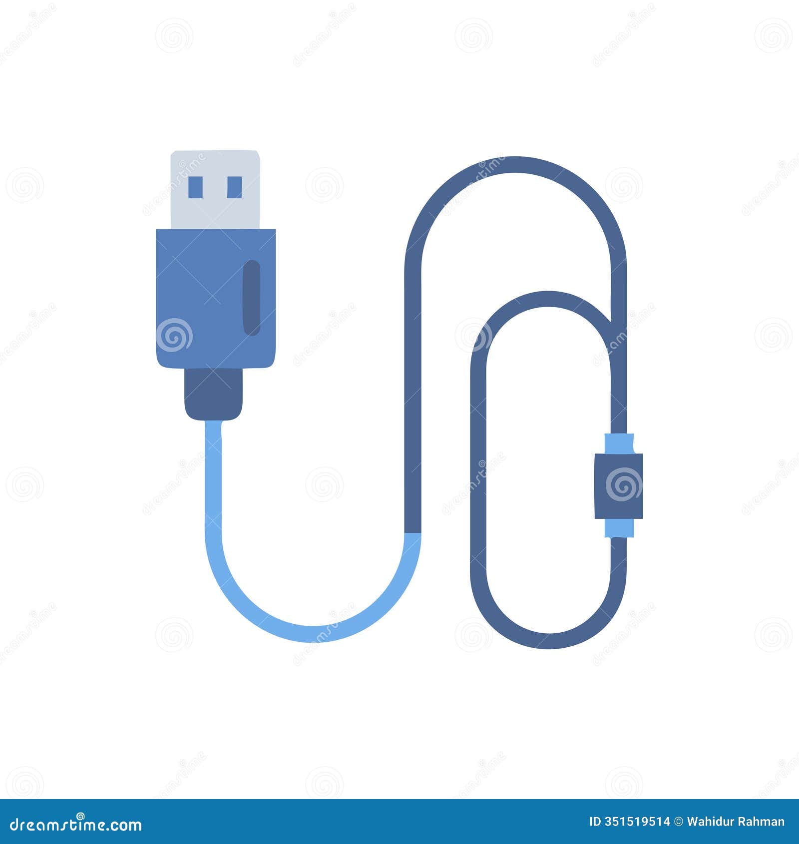 Charging Cable Icon Doodle Illustration | CartoonDealer.com #336923130