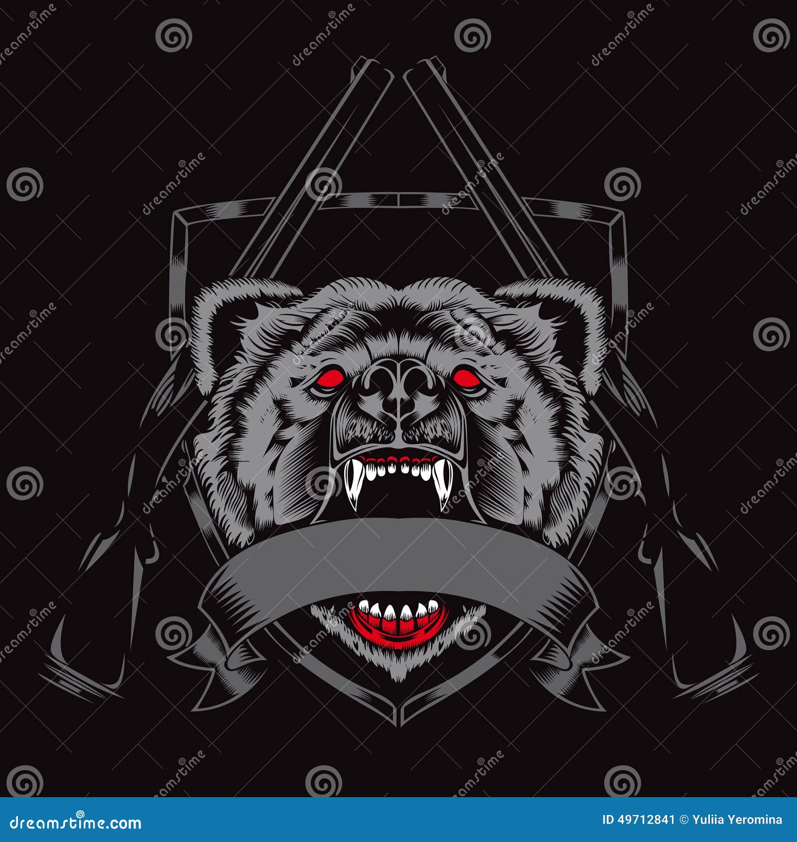 Fury Sign Vector Illustration | CartoonDealer.com #57572520