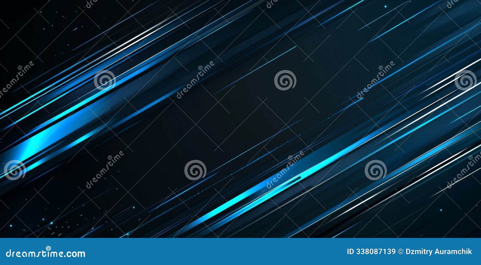 Illustration of Futuristic Tech Window Panel with Glowing Random ...