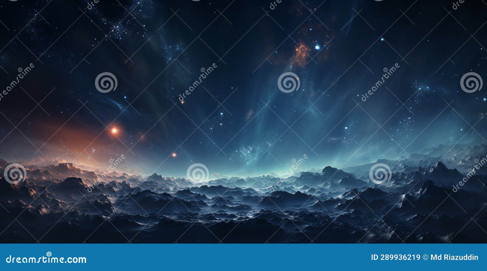 Illustration of Galaxy Space and Stars Stock Illustration ...