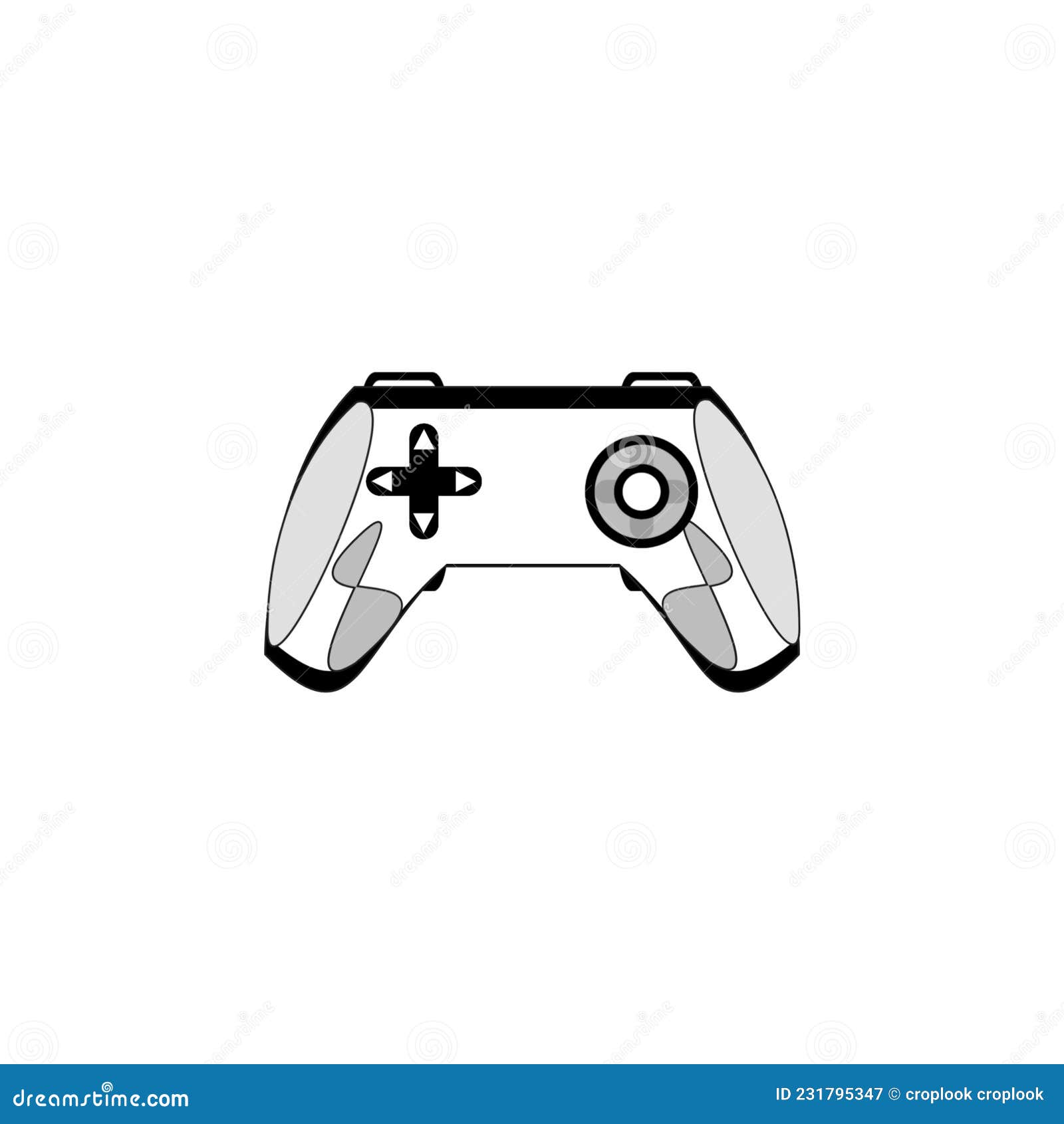 Illustration of Game Stick Icon, Game Console Icon Stock Illustration ...